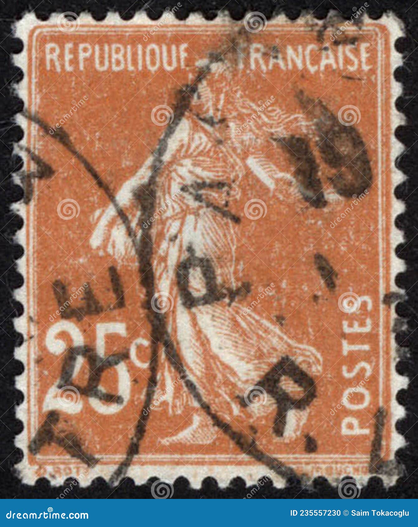 Postage Stamps of the France. Editorial Image - Image of letter, stamps ...