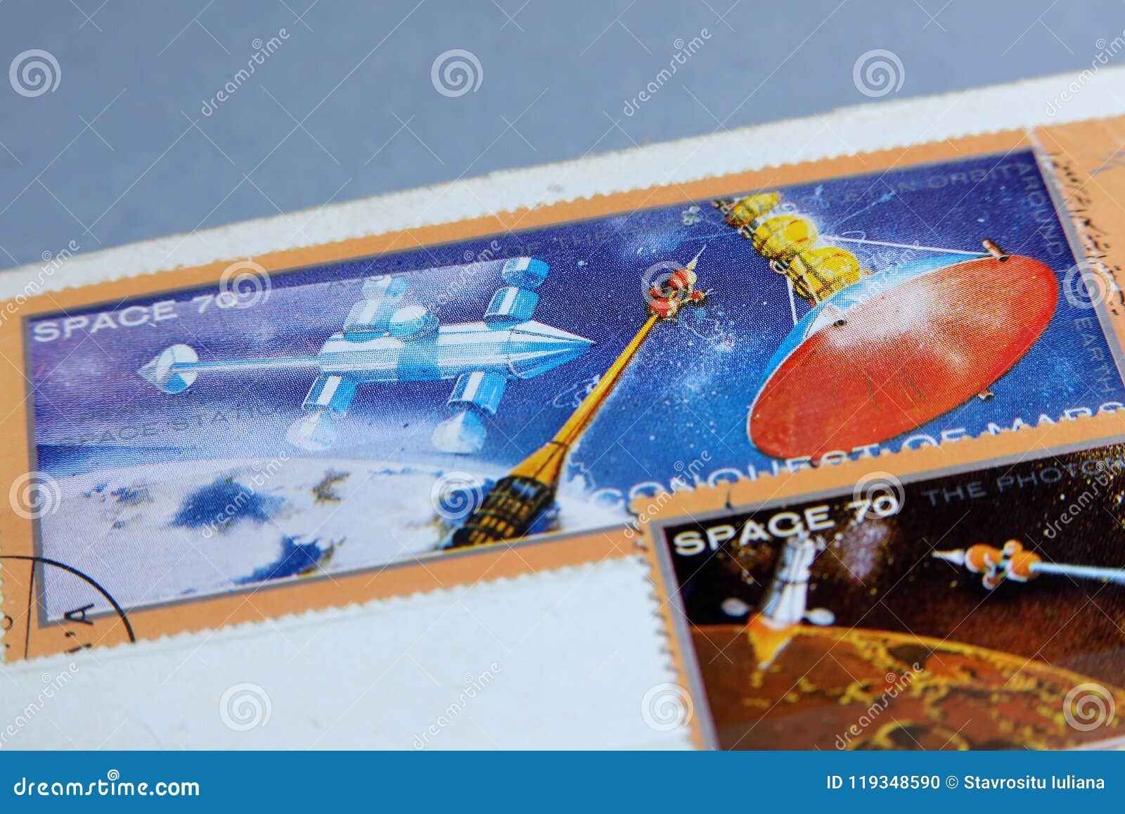 Postage Stamps, Space Mars Planet Editorial Image - Image of postal ...