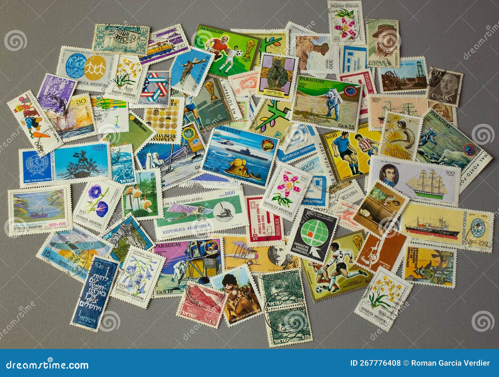 Postage Stamps of the World Editorial Stock Photo - Image of person ...