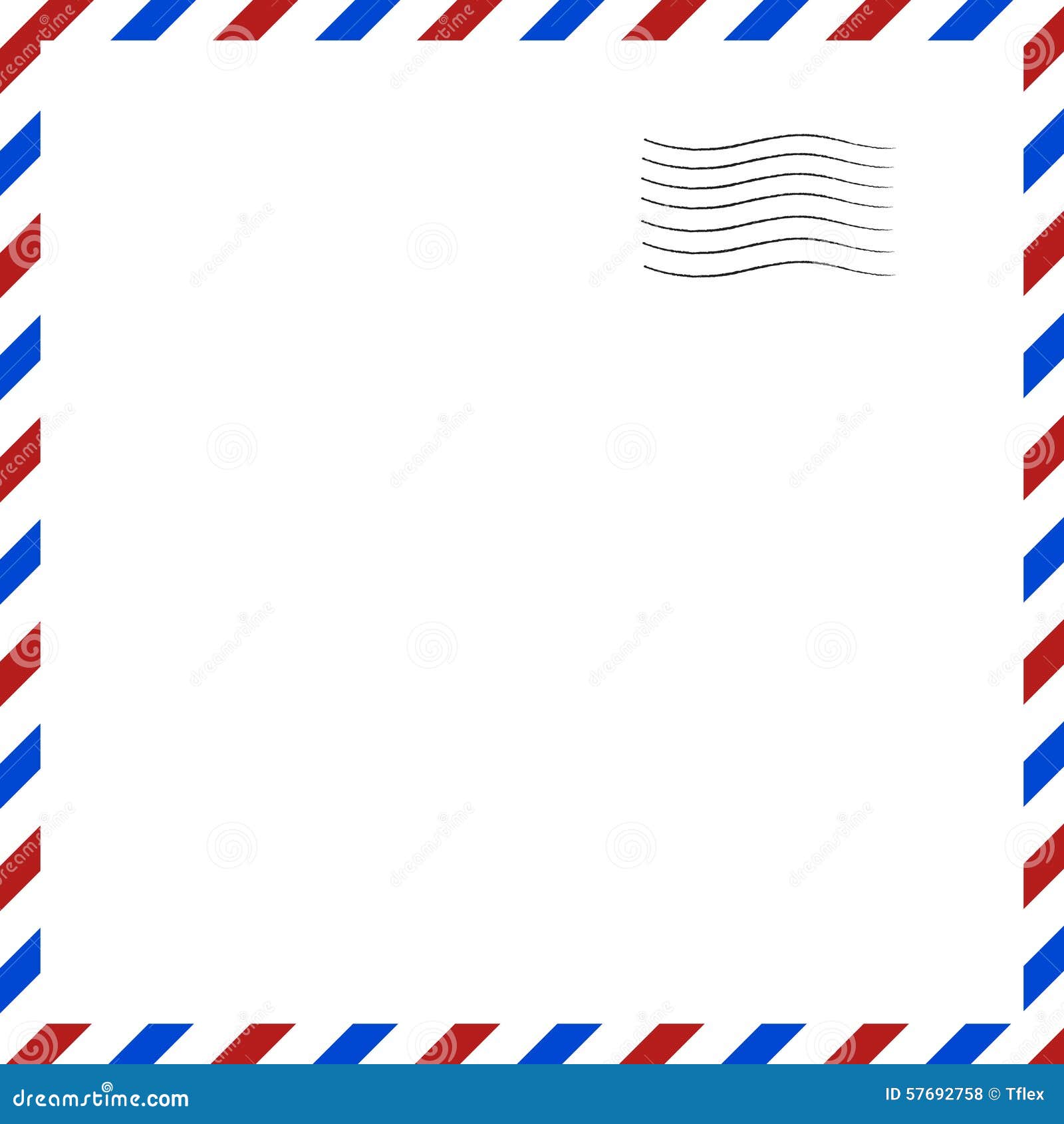 Postal Background. Vector Illustration Stock Vector - Illustration of ...