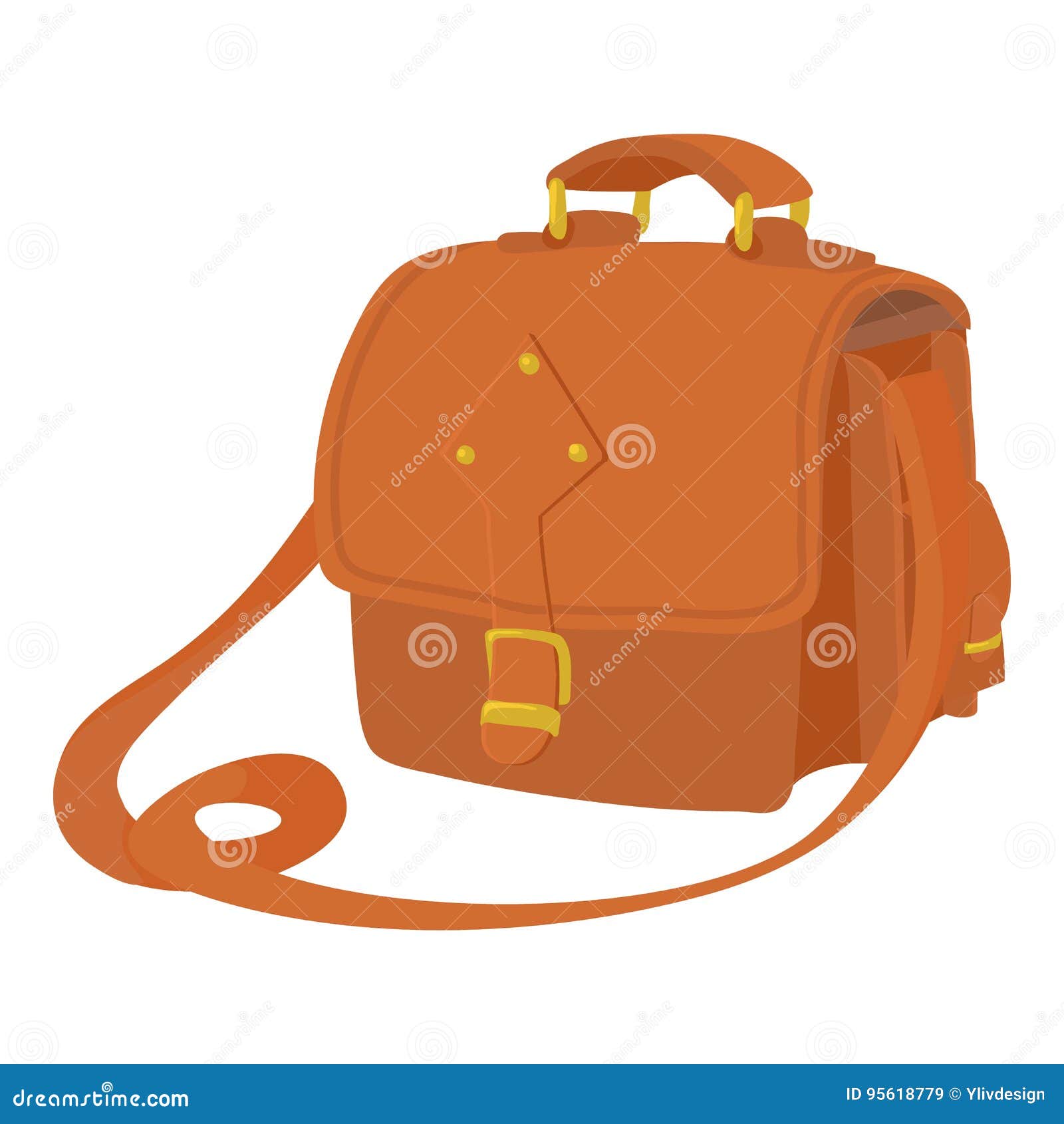 Postal Bag Icon, Cartoon Style Stock Vector - Illustration of ...