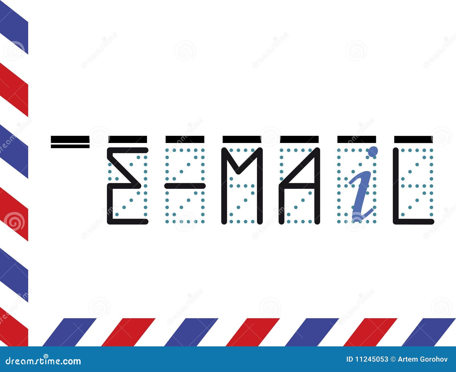 Postal code stock vector. Illustration of private, message - 11245053