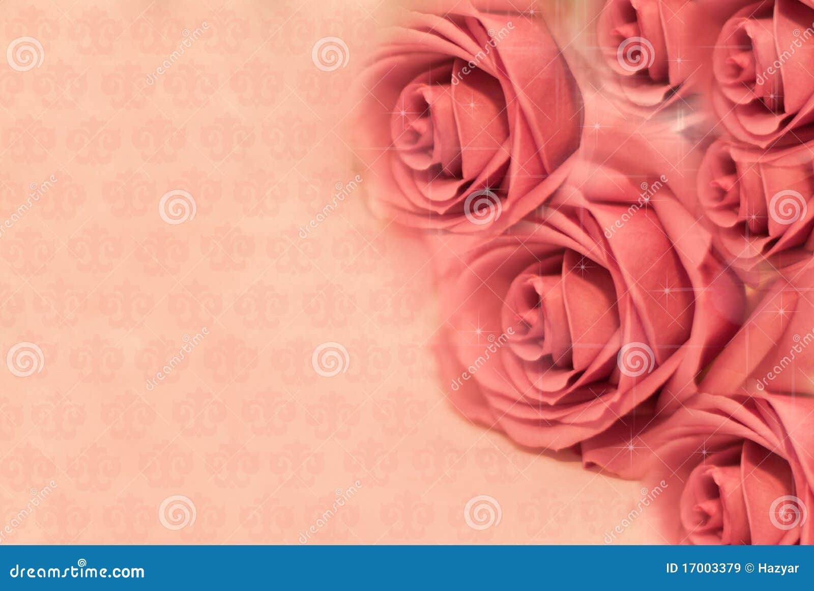 Postal con las rosas. imagen de archivo. Imagen de recuerdo - 17003379