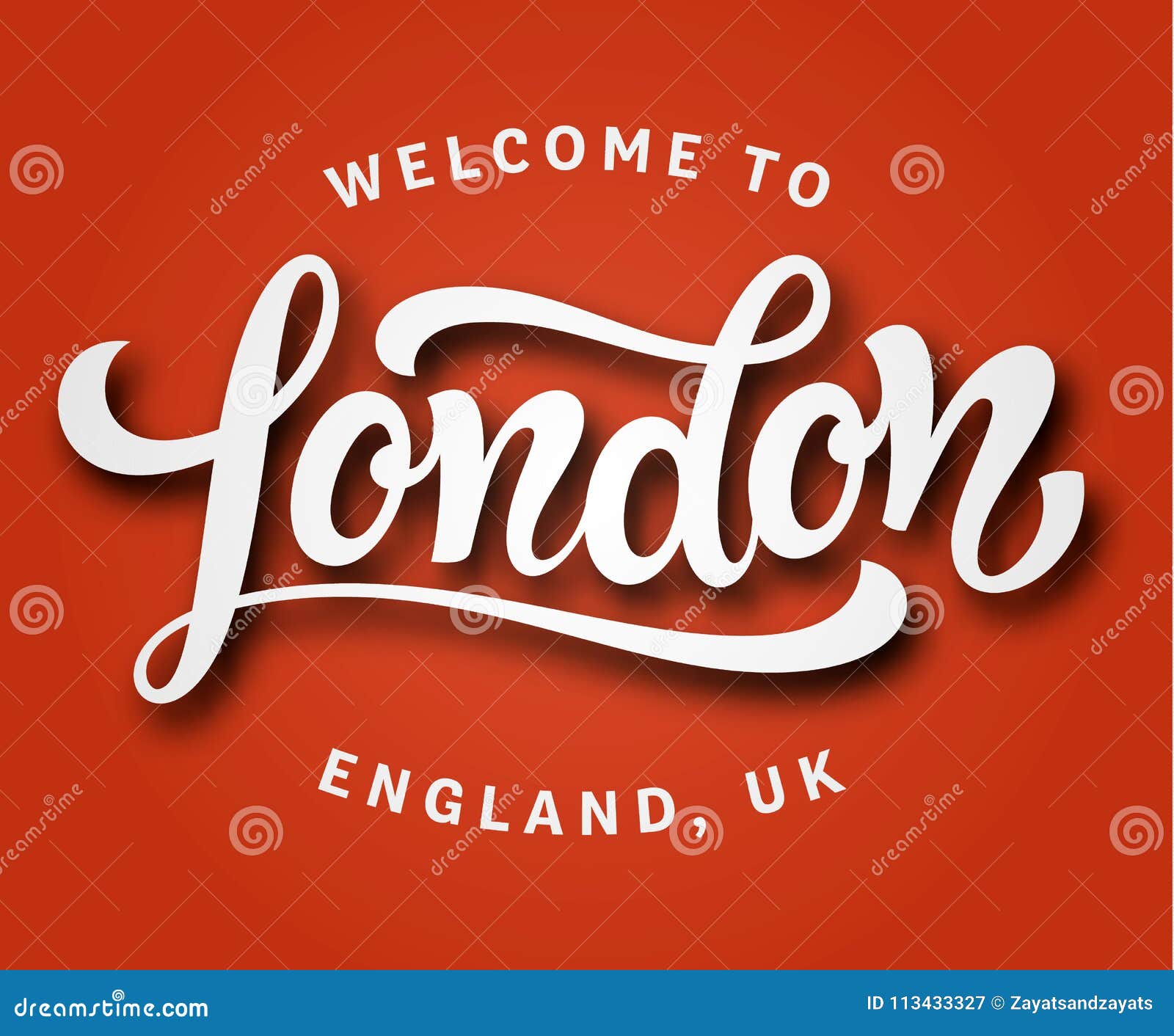 Postal De Las Letras De Londres Ilustración del Vector - Ilustración de ...