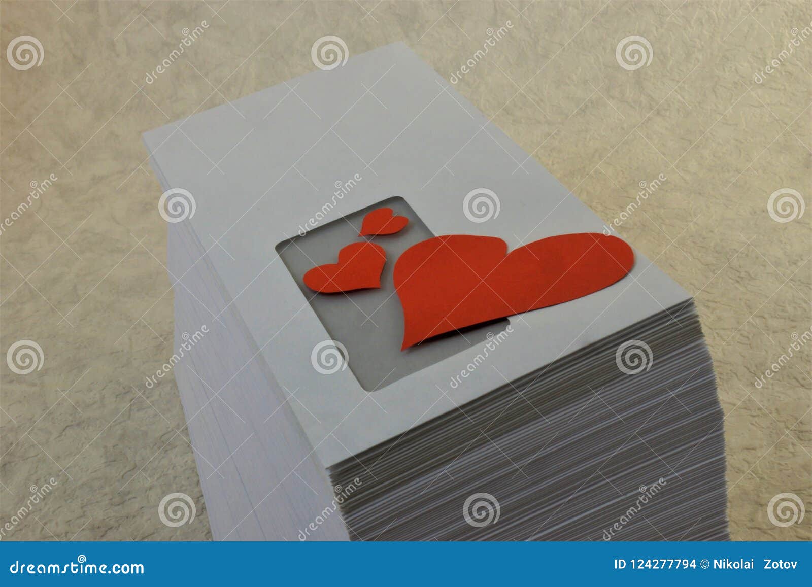 In a Postal Envelope I Send the Heart Stock Photo - Image of lots, mail ...