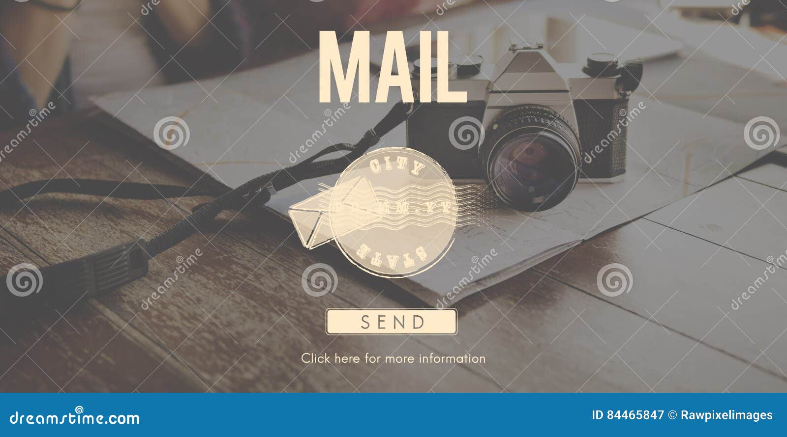 Postal Post Delivery Stamp Graphic Concept Stock Image - Image of ...