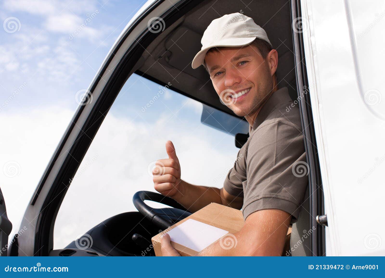 Postal Service - Delivery of a Package Stock Photo - Image of order ...