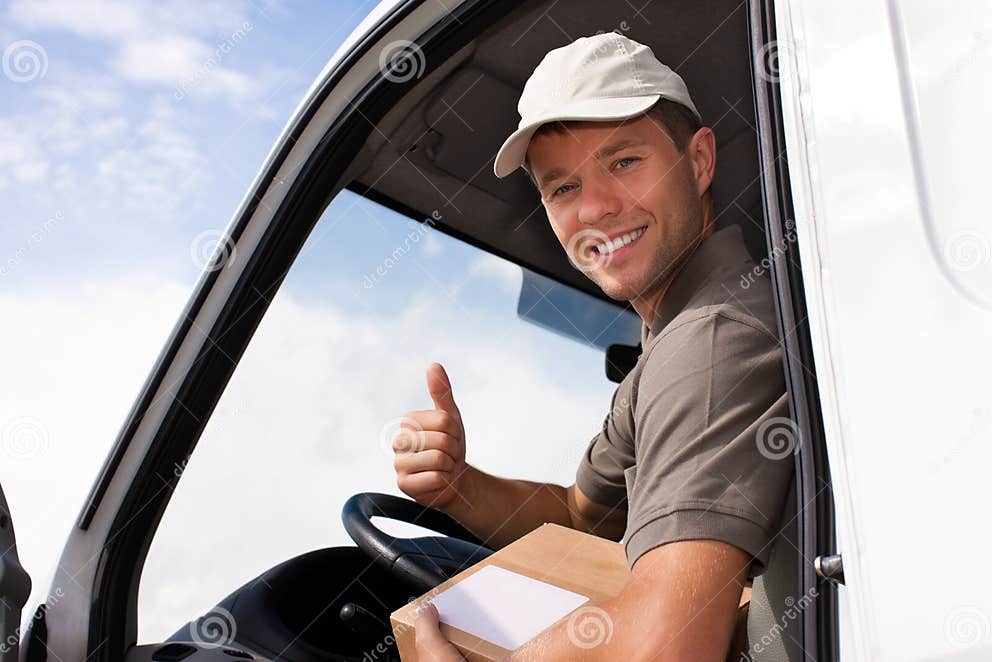 Postal Service - Delivery of a Package Stock Photo - Image of order ...
