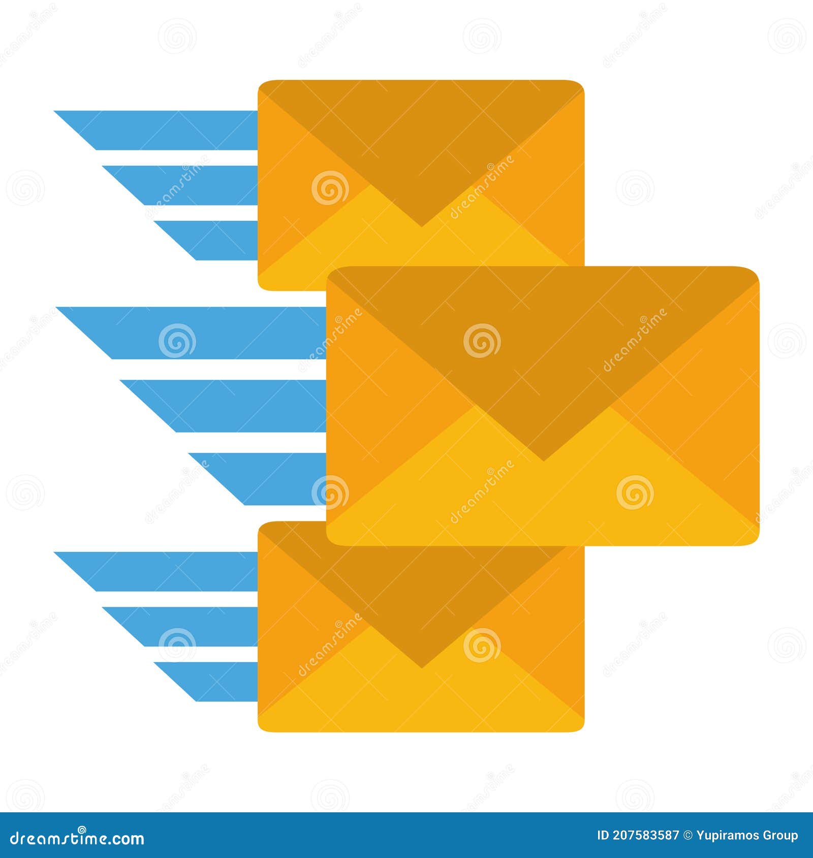 Postal Service, Speed Mail Envelope Courier Delivery Related Stock ...