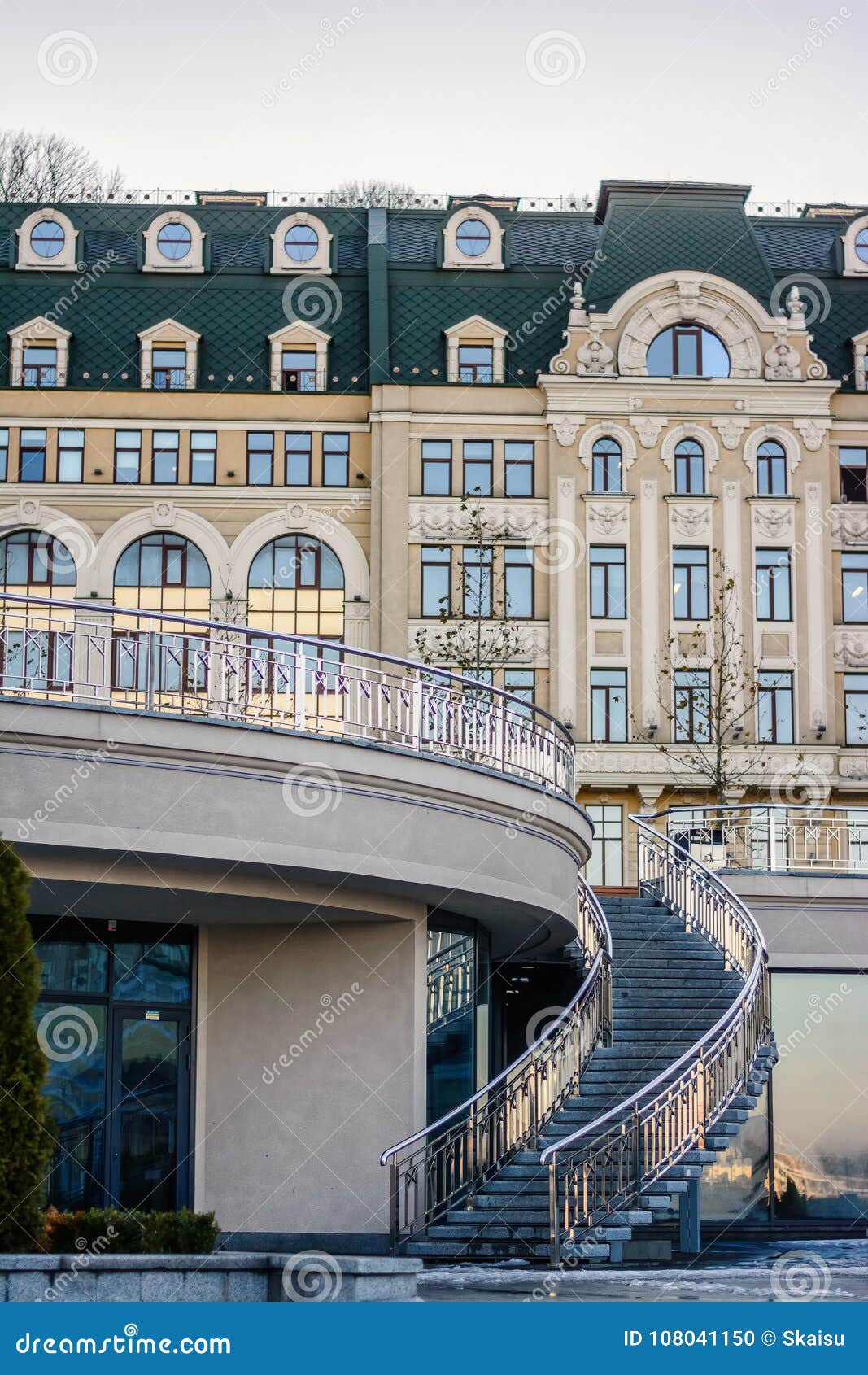 Postal Square in Kiev, Ukraine . Stock Photo - Image of street ...