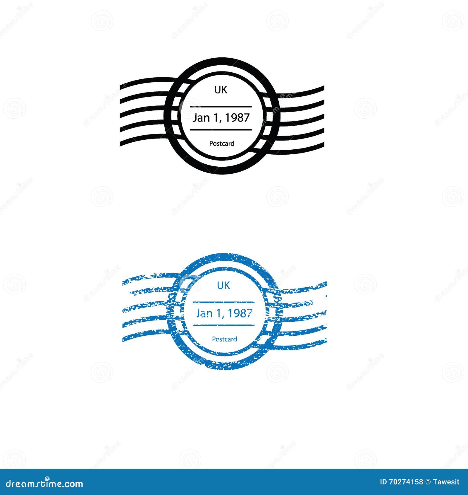 Postal stamp texture stock vector. Illustration of label - 70274158