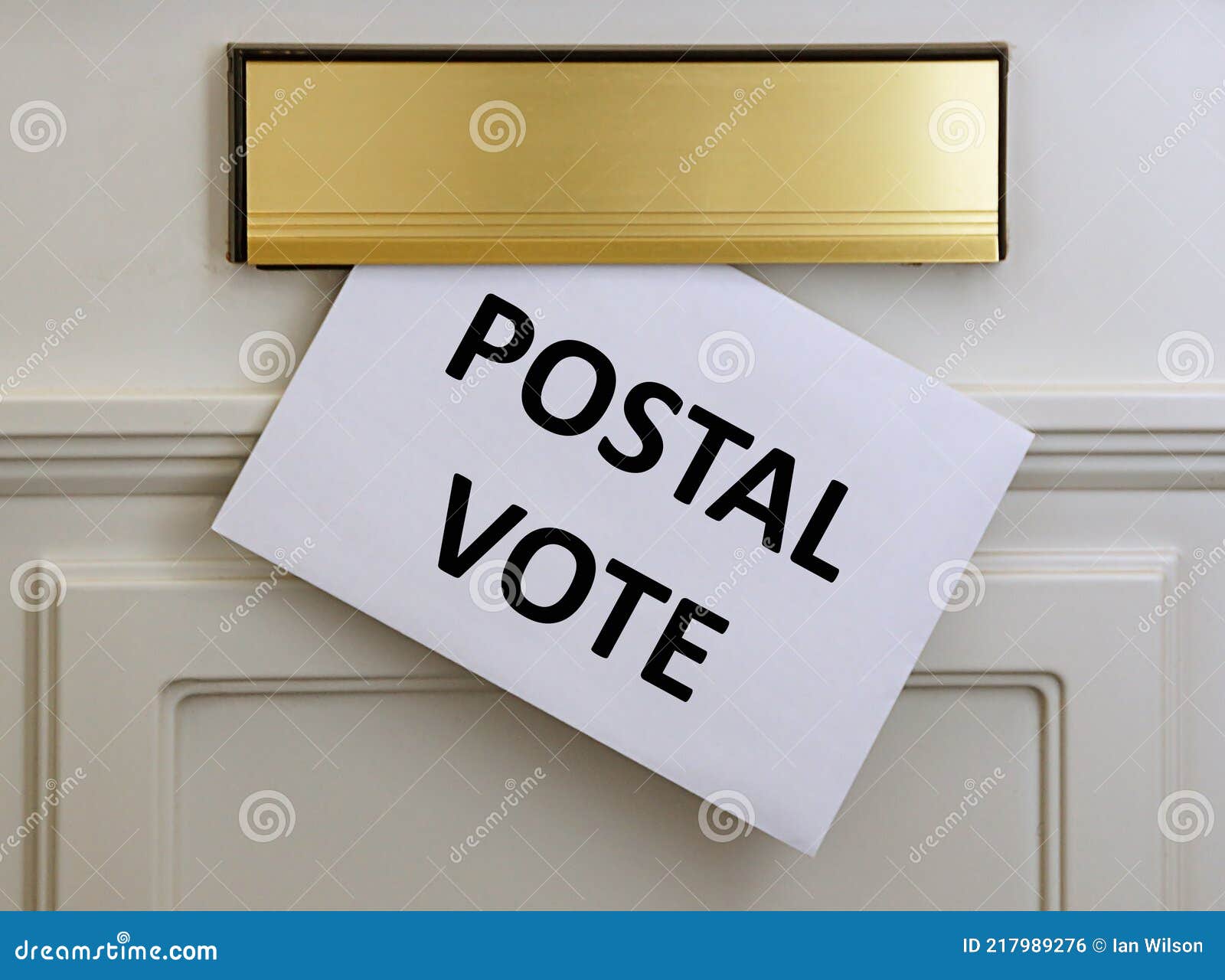 Postal Vote stock photo. Image of political, deliver - 217989276