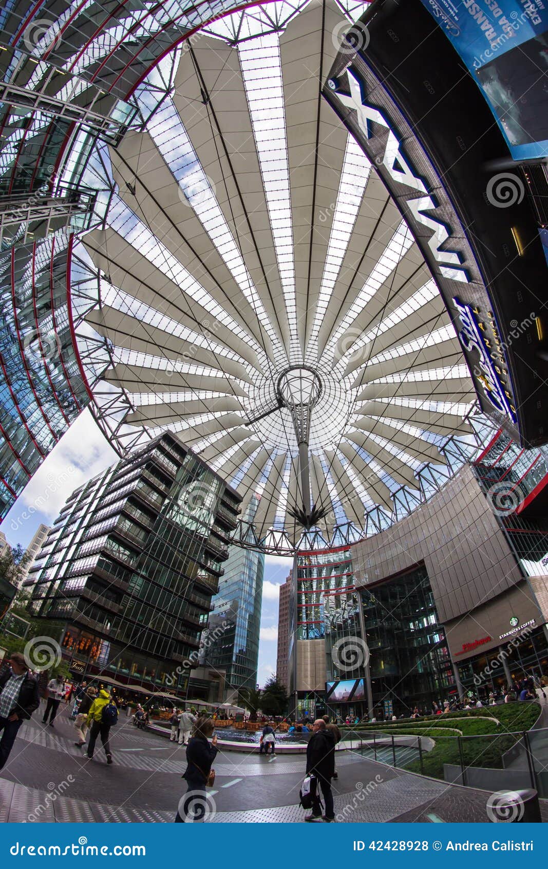 Postamer Platz in Berlin, Germany Editorial Stock Photo - Image of roof ...