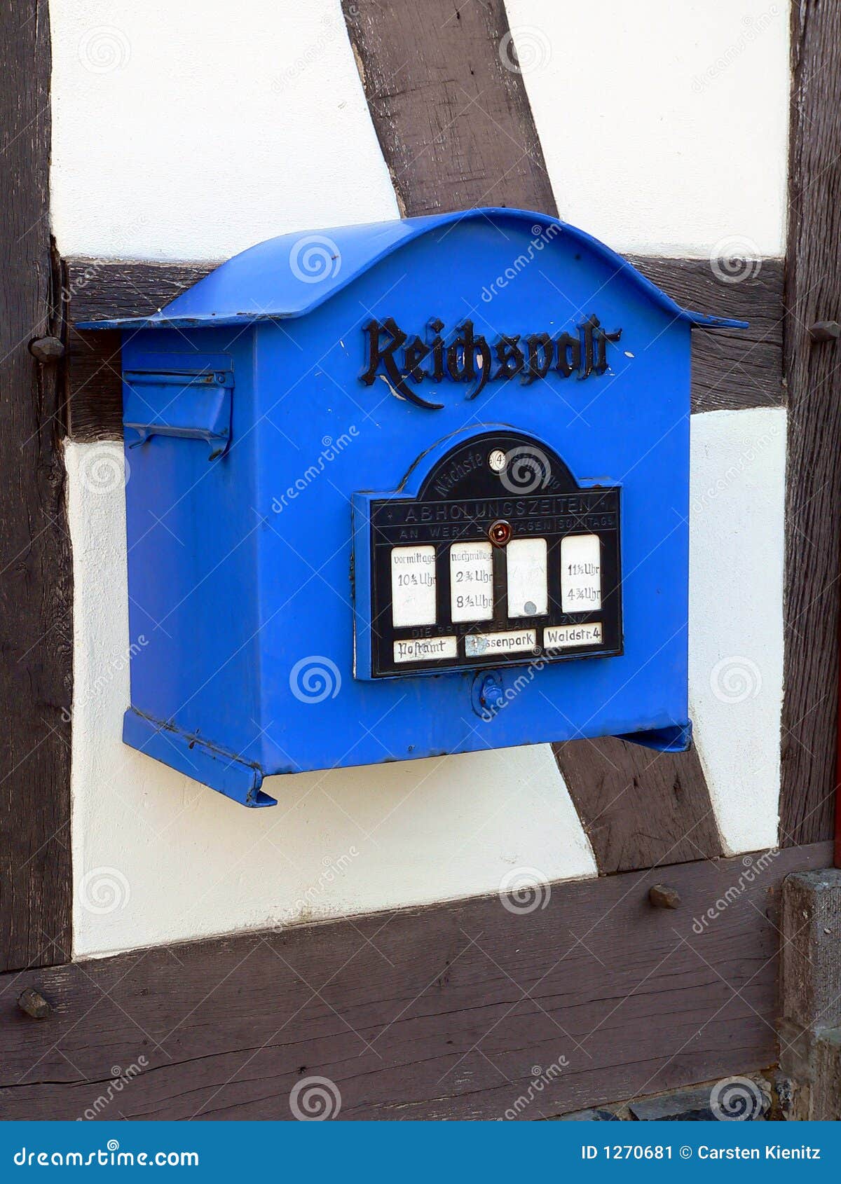 Old German Postbox Stock Photos - Free & Royalty-Free Stock Photos from ...