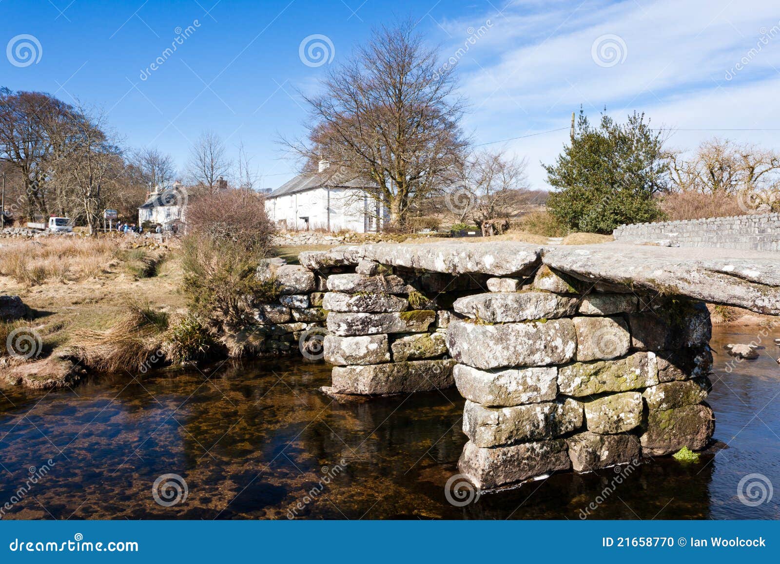 Postbridge stock foto. Image of brits, genaturaliseerd - 21658770