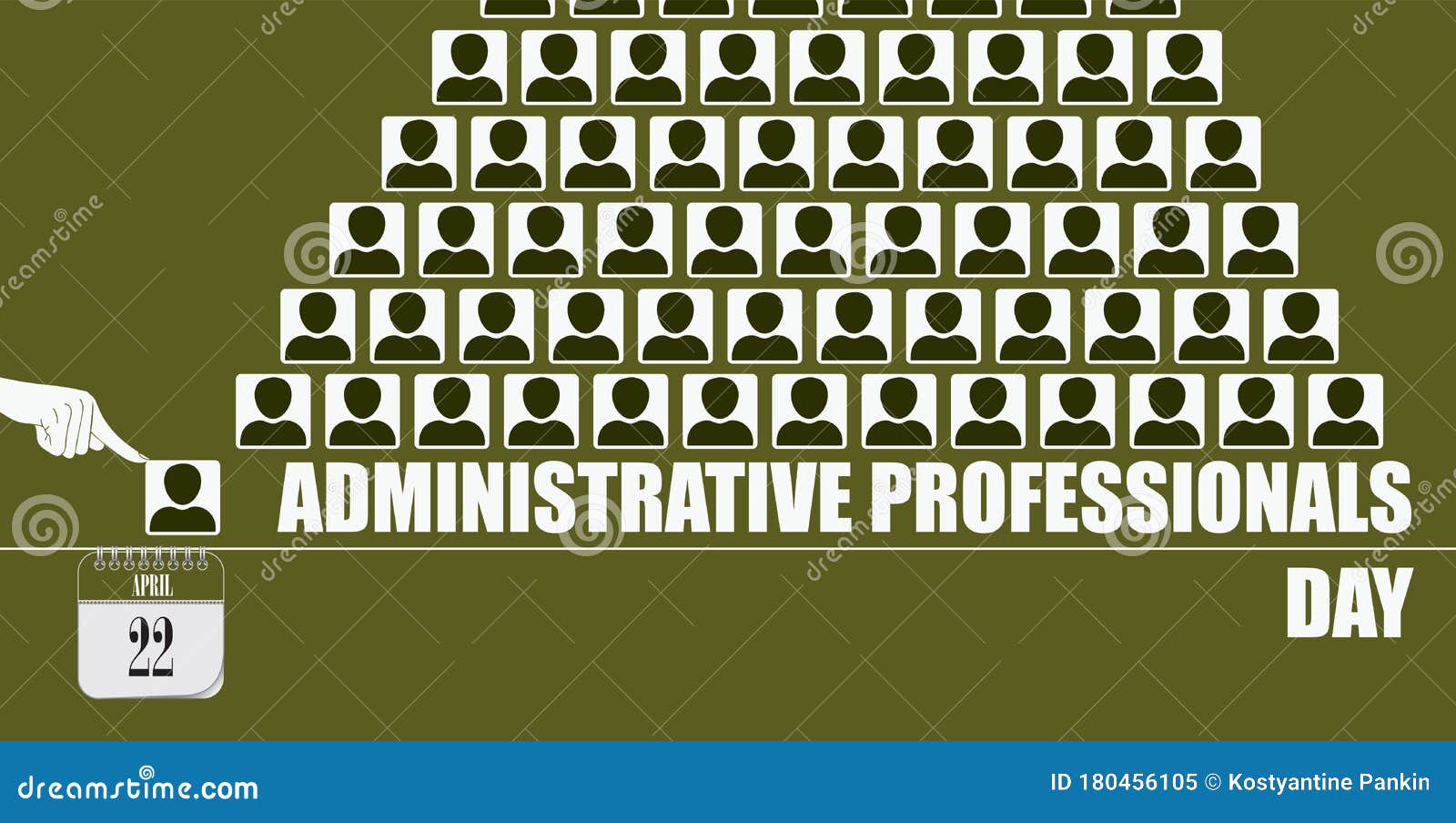 Administrative Professionals Day, Secretaries Day Or Admin Day. Holiday ...