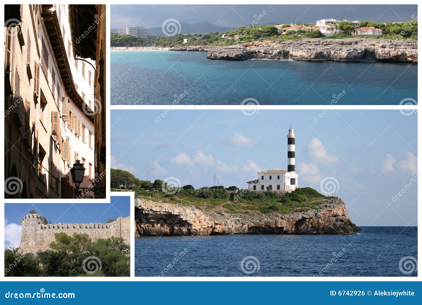 Postcard from Mallorca stock photo. Image of tourism, travel - 6742926