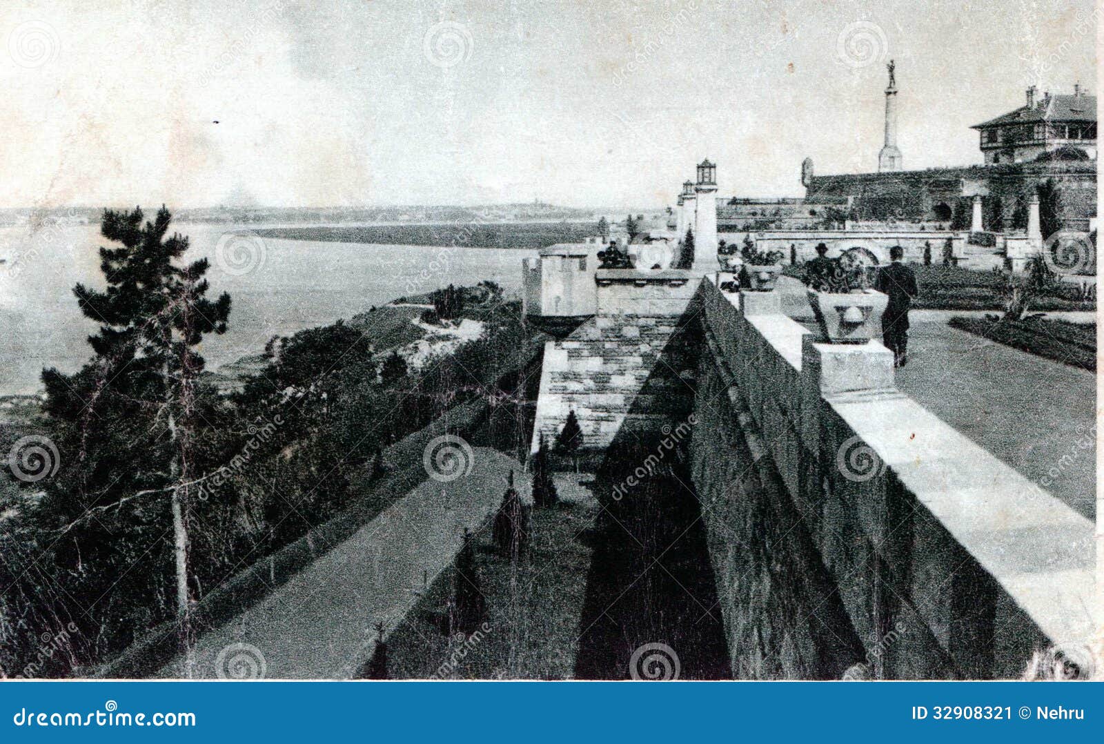 Postcard of Zemun, Belgrade, Serbia Editorial Photo - Image of church ...