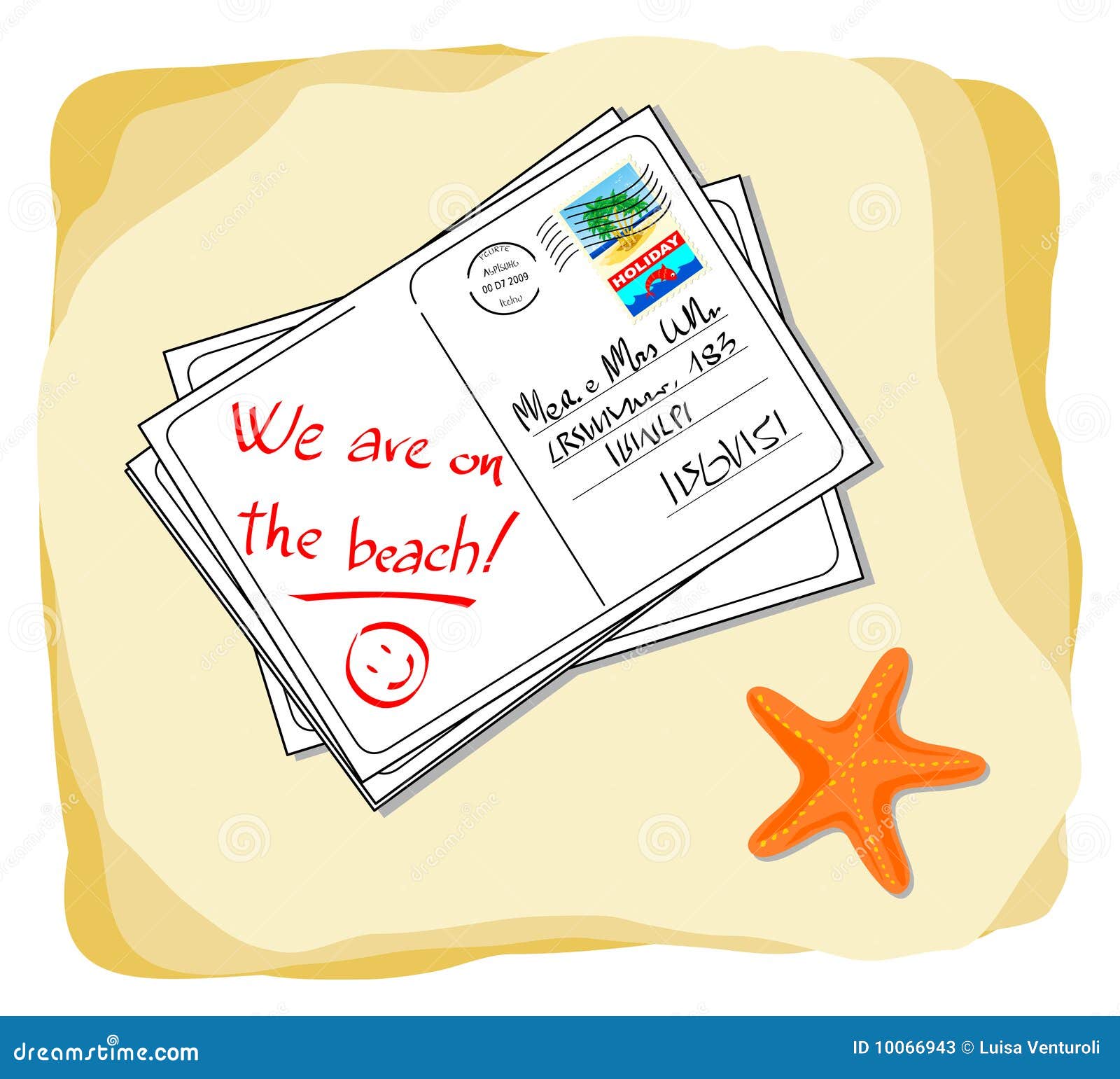 Postcards Cartoons, Illustrations & Vector Stock Images - 141246 ...