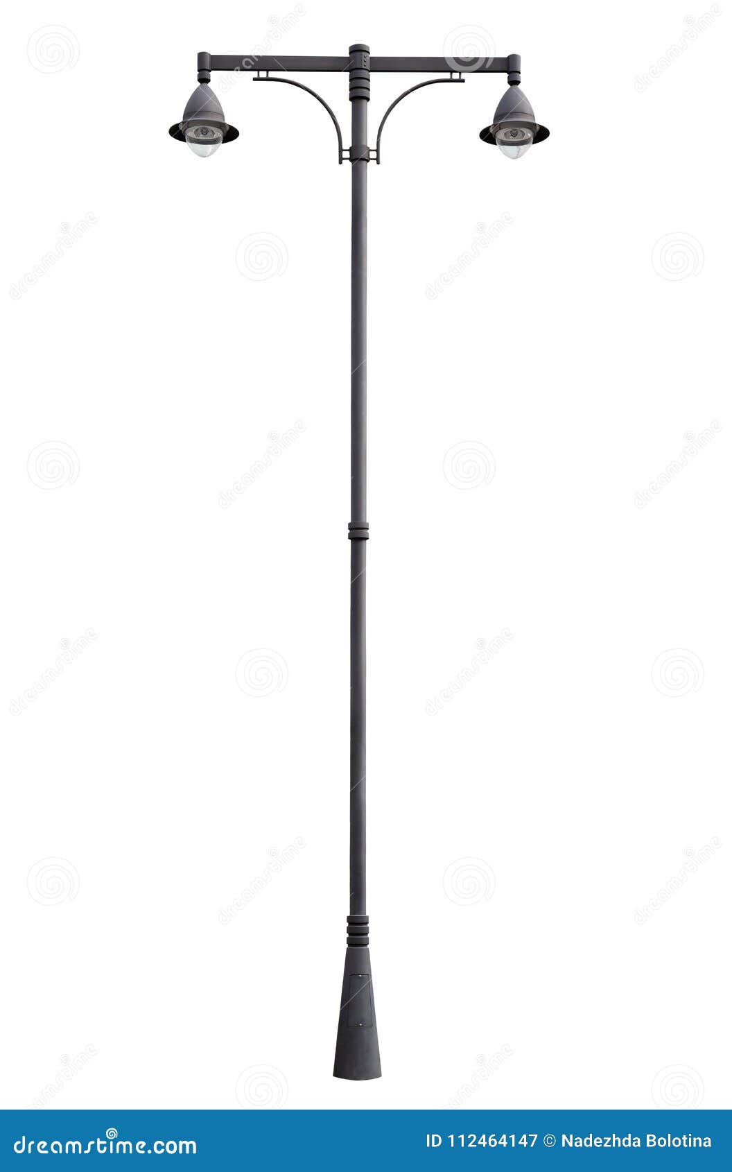 Poste De Luz Da Rua, Isolado Imagem de Stock - Imagem de entalhe ...