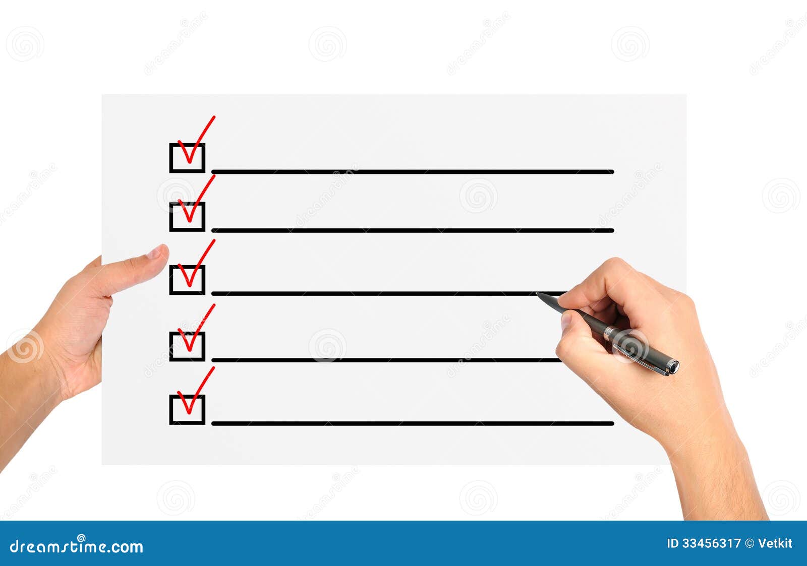 Poster with check box stock image. Image of placard, reminder - 33456317