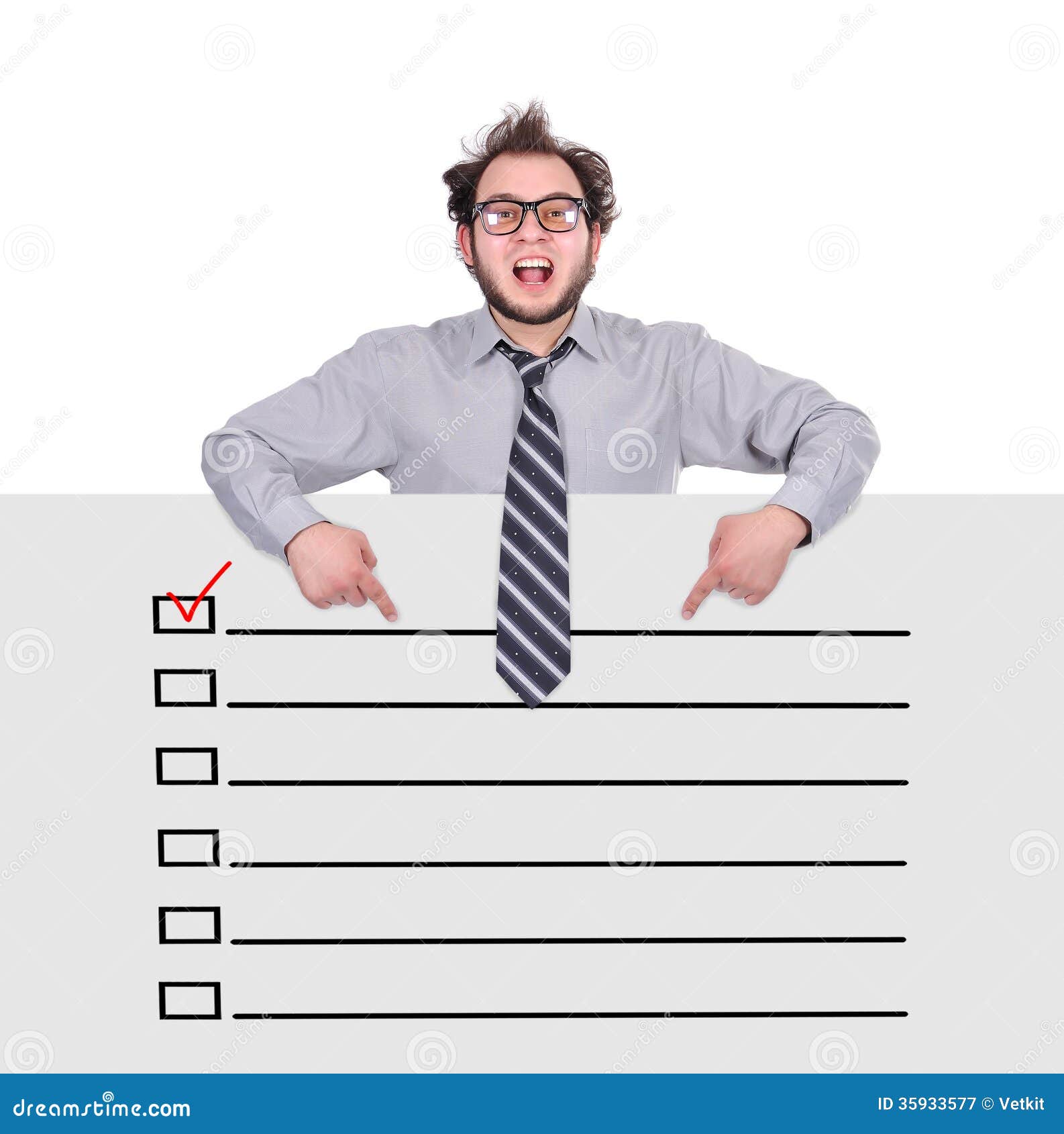 Poster with check box stock image. Image of people, exam - 35933577