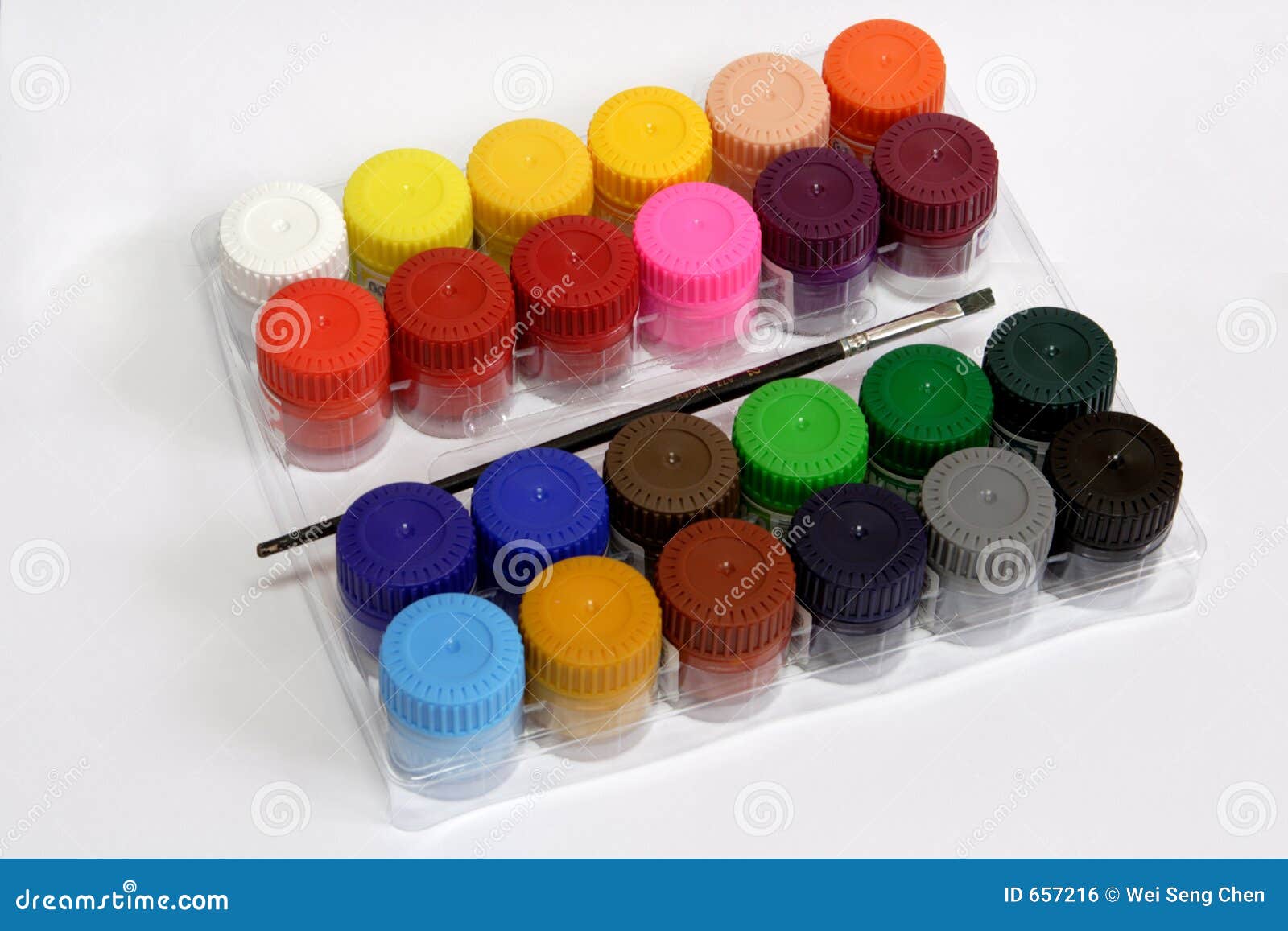 Poster color jars stock photo. Image of containers, brown - 657216