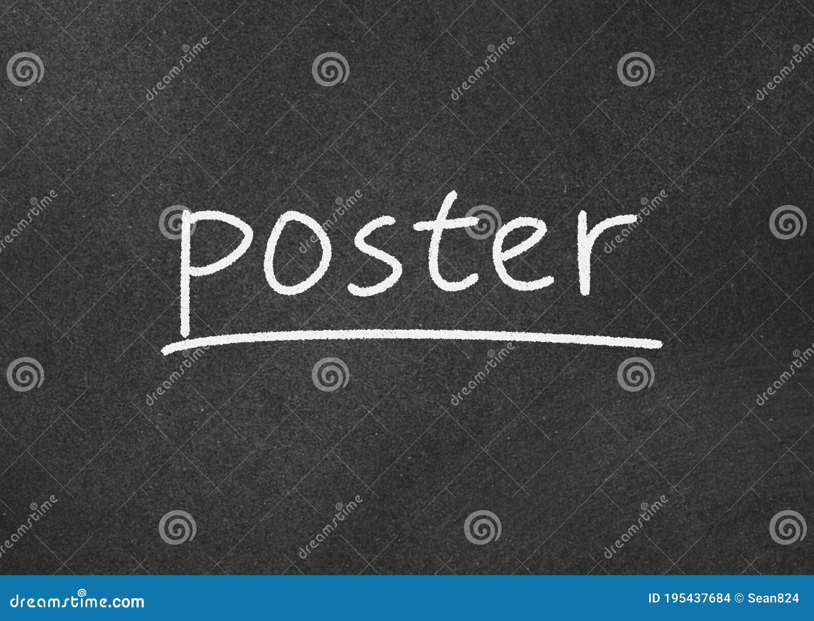Poster stock photo. Image of conceptual, background - 195437684
