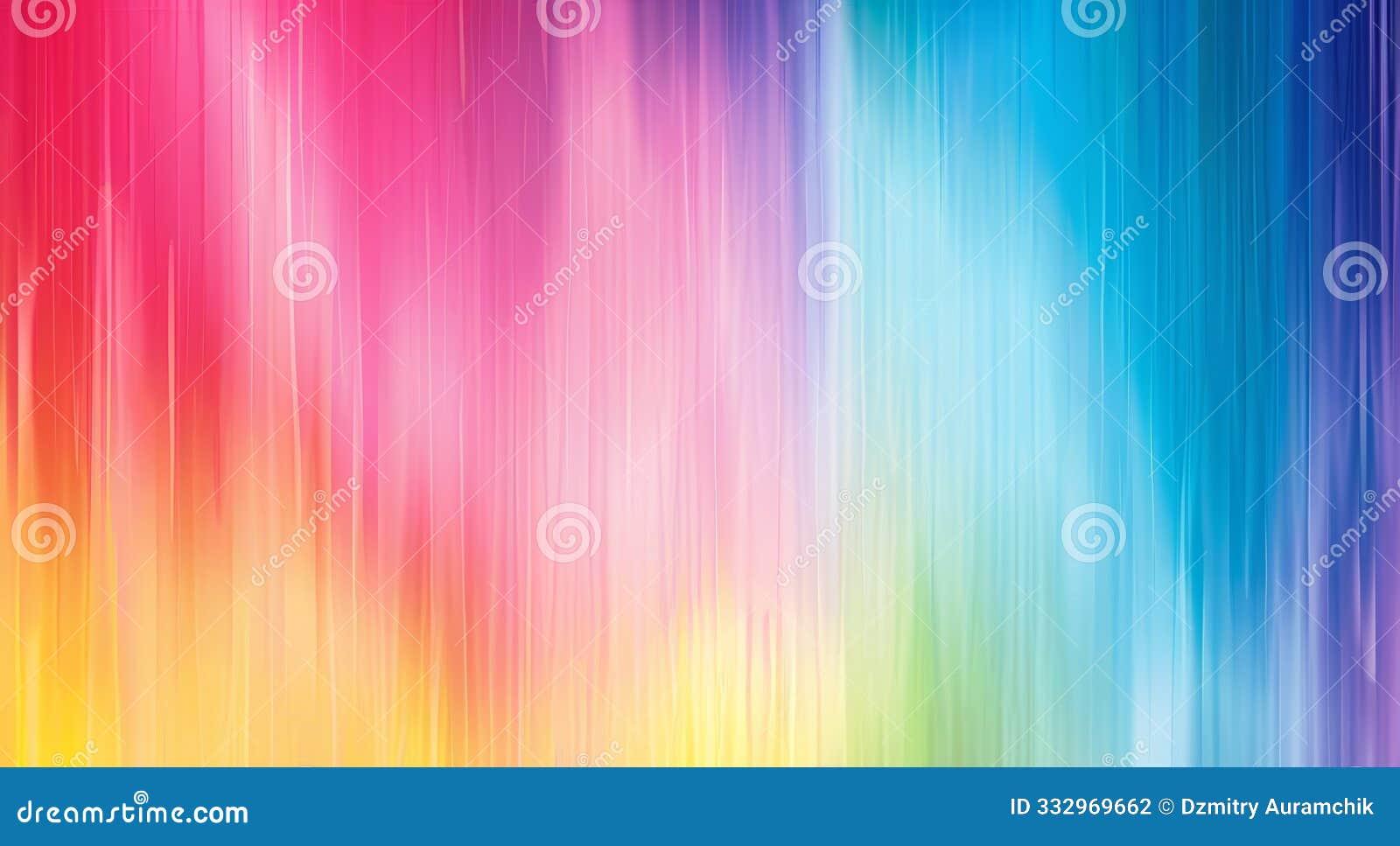 For a Poster Cover Web Header Design, a Rainbow Color Gradient ...