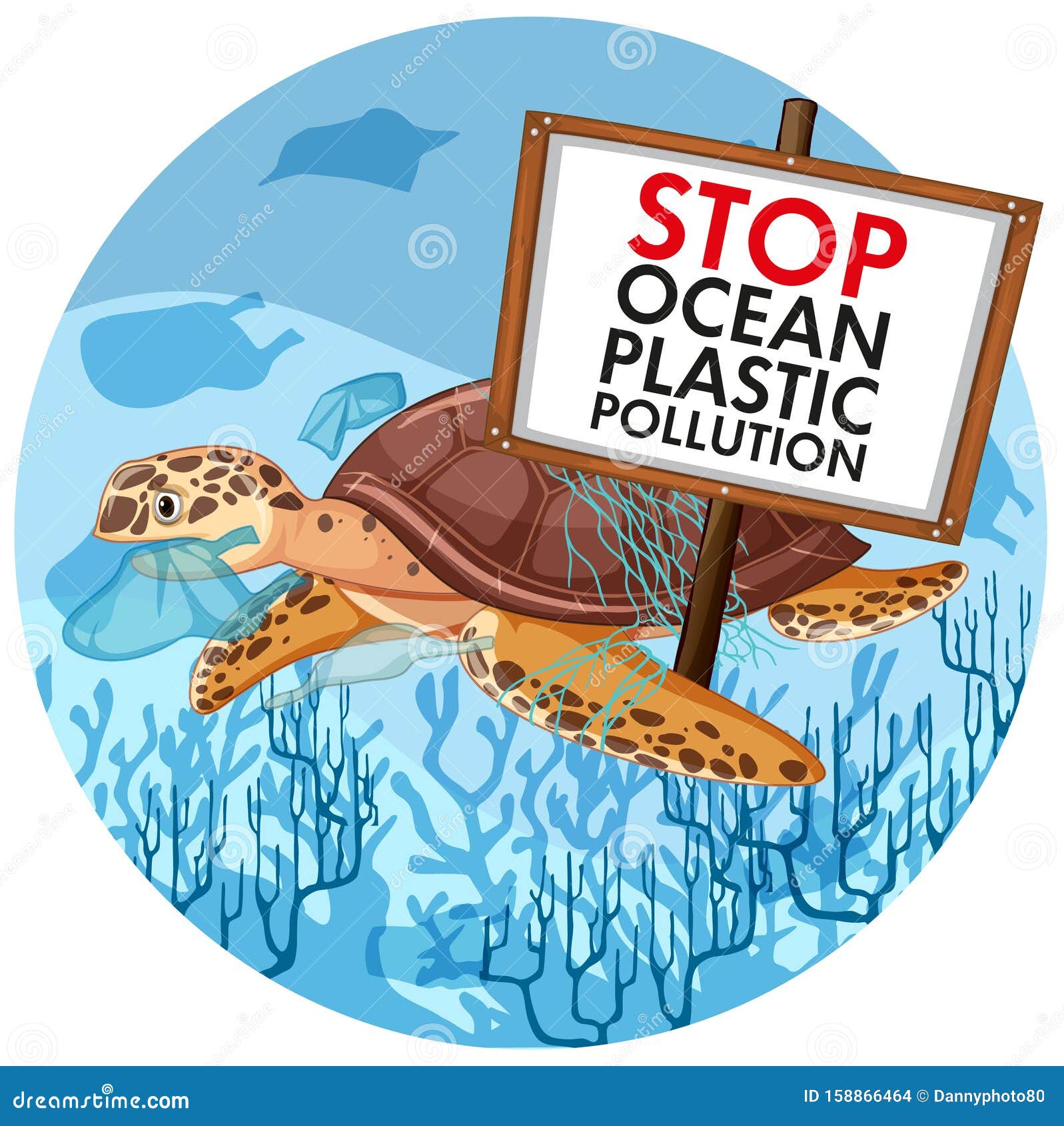 Poster Design with Sea Turtle Holding Stop Plastic Pollution Stock ... Poster Design with Sea Turtle Holding Stop Plastic Pollution Stock ...