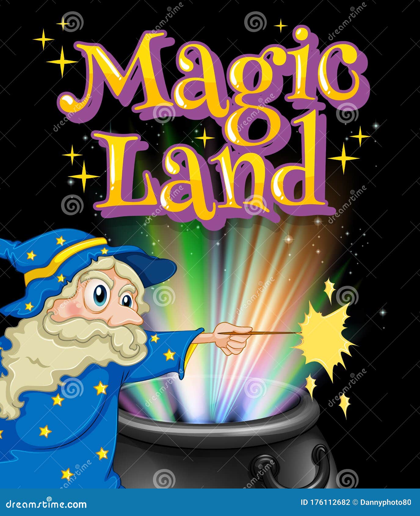 Vector Background Magic Land Stock Illustrations – 1,681 Vector ...