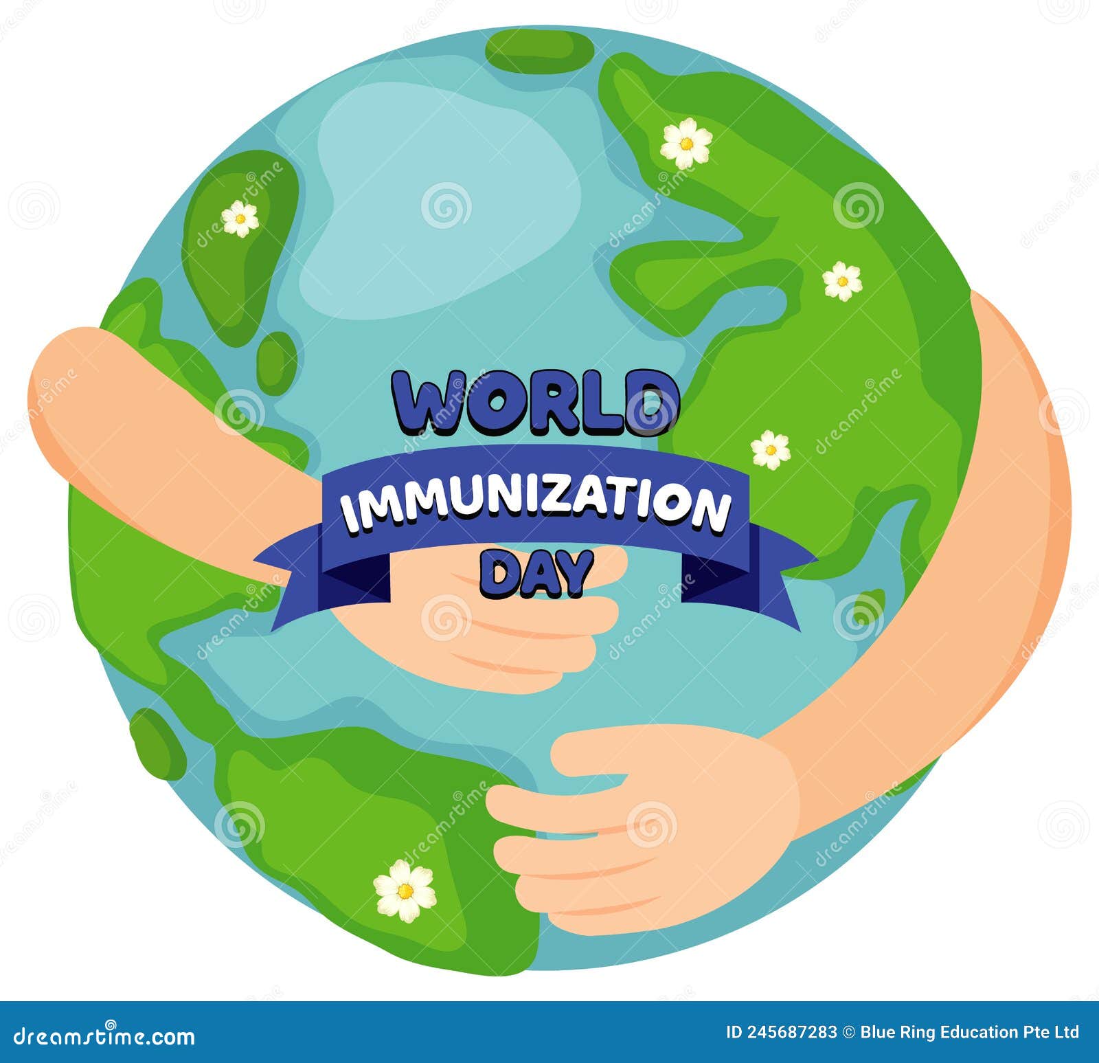 Poster Design for World Immunization Day Stock Vector - Illustration of ...