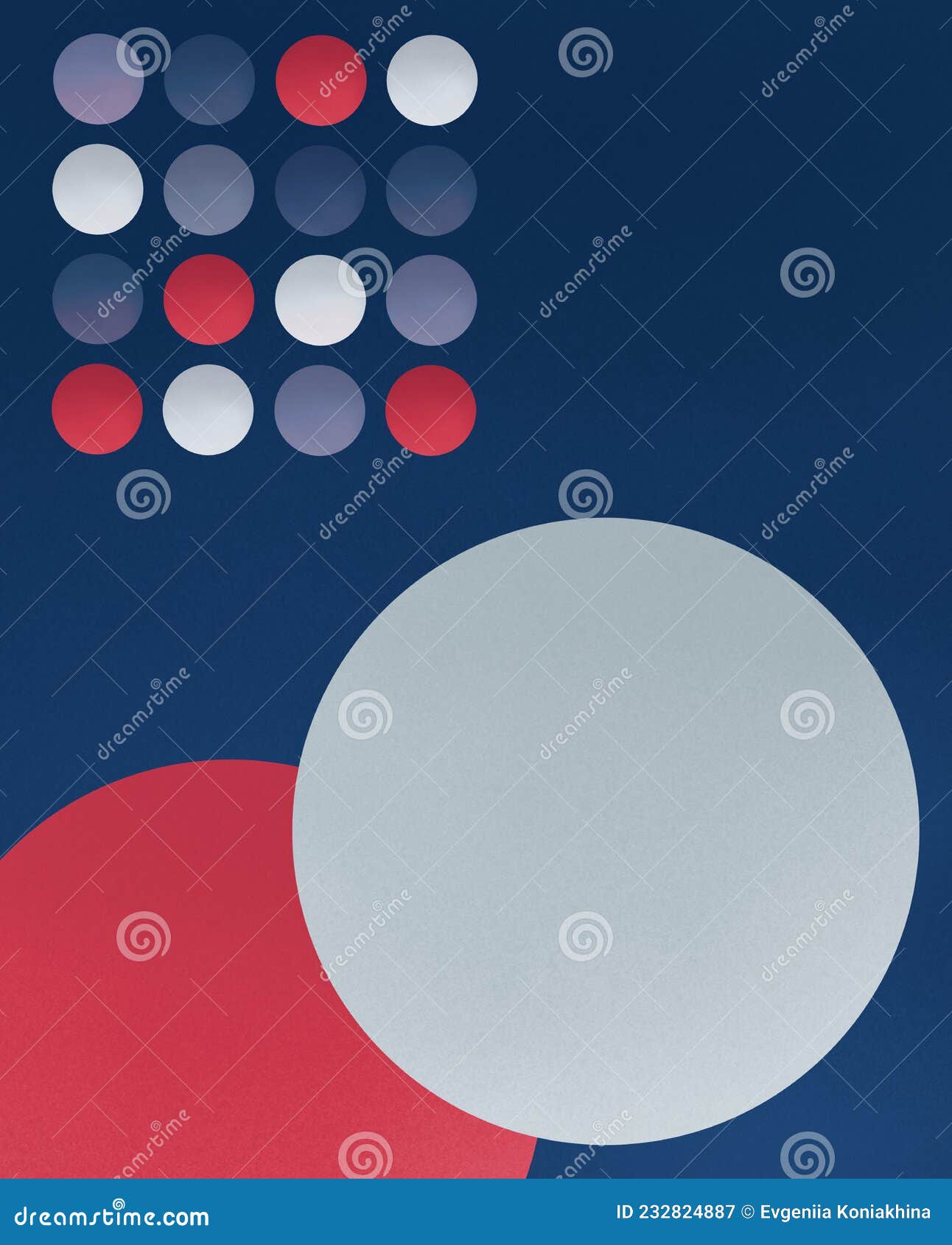 Poster with Empty Title Frame. Insert Text Inside Stock Illustration ...