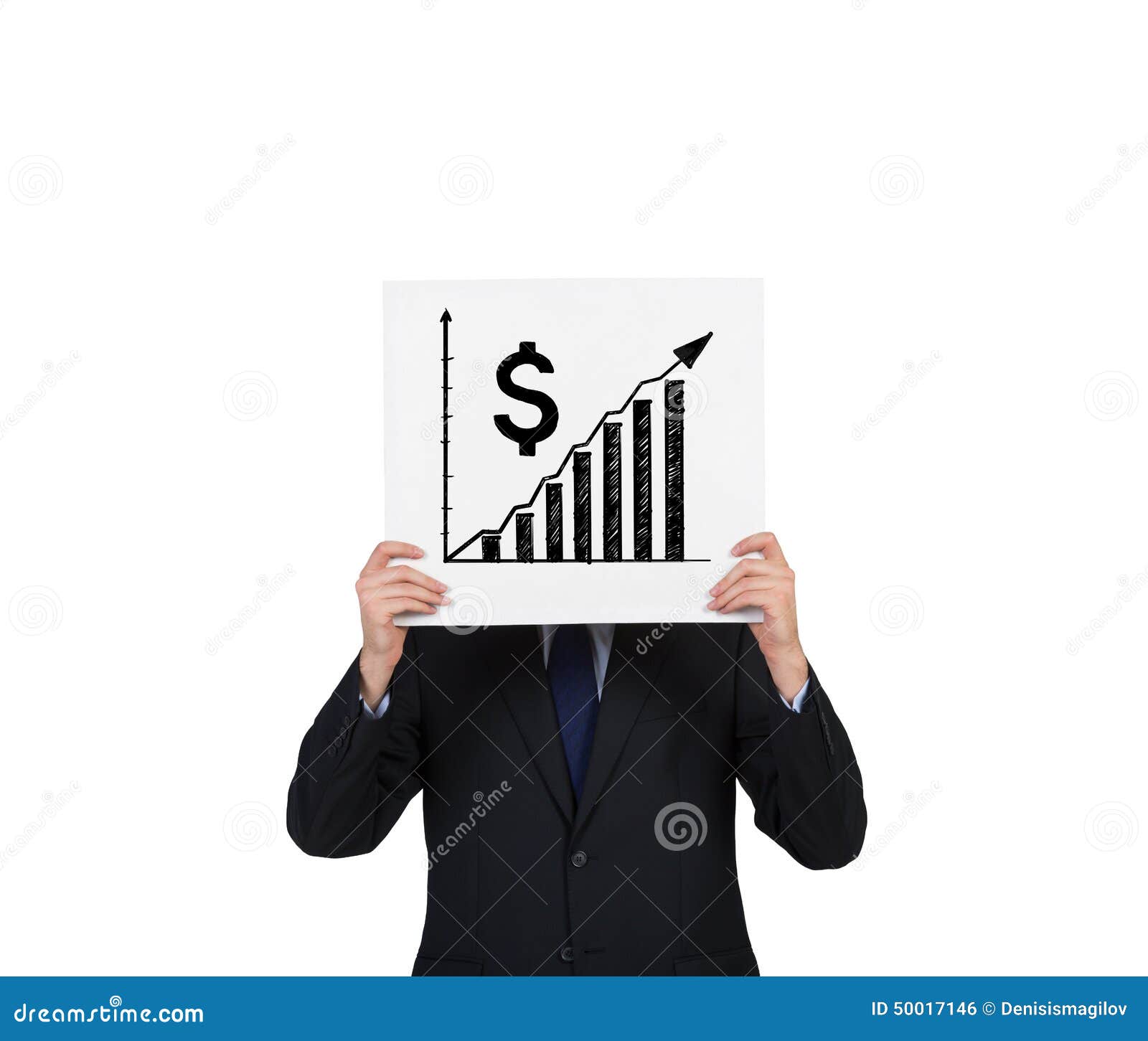 Poster with graph stock photo. Image of achievement, creativity - 50017146