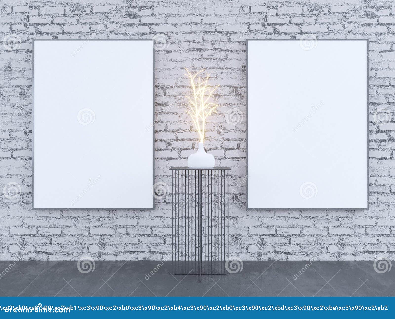 Poster Layout, Template Template on White and Black Background, Ready ...