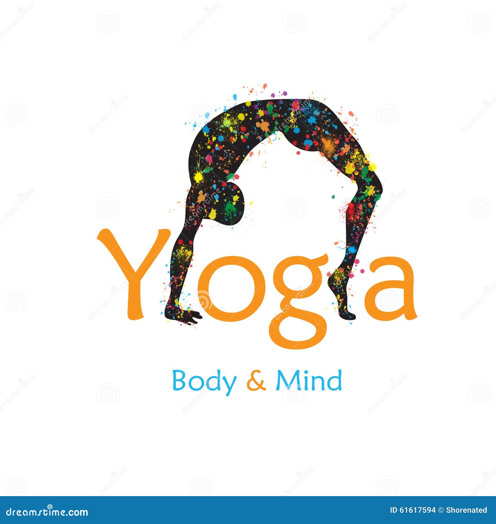 Poster for Meditation Class Stock Vector - Illustration of health ...