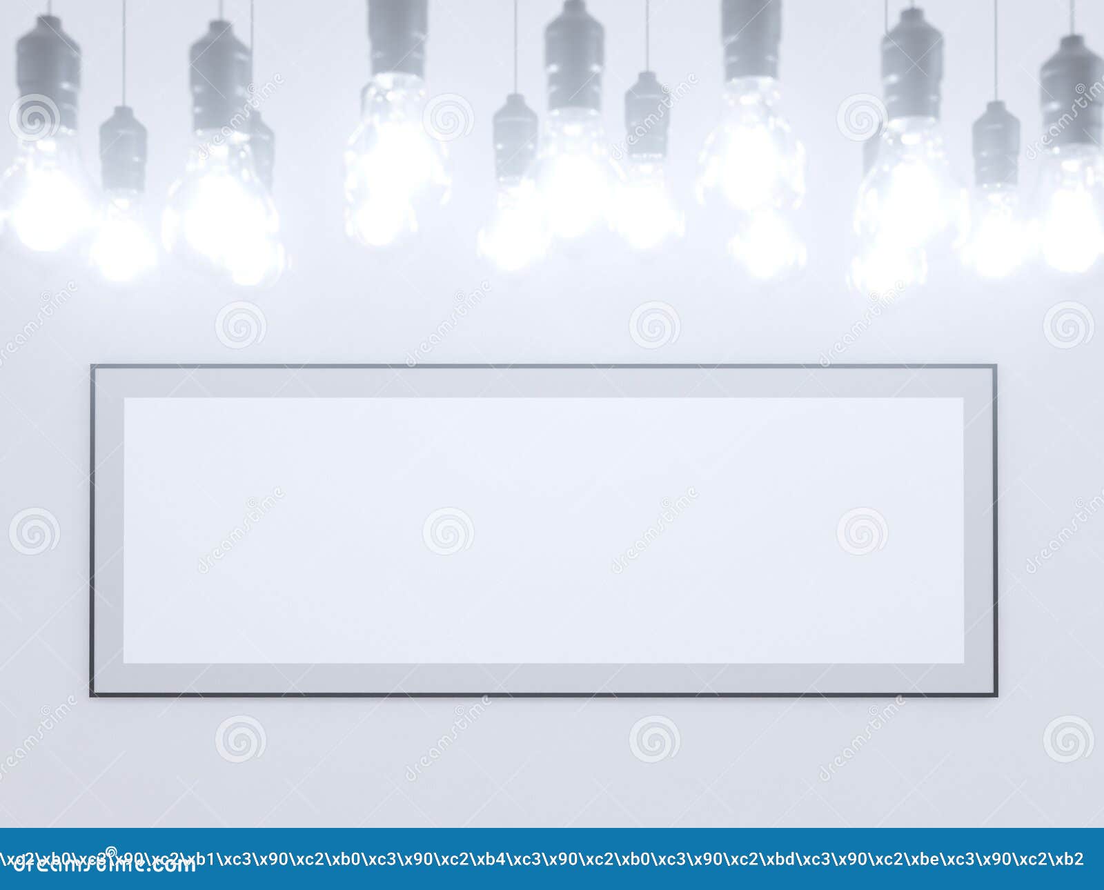 Poster Mock-up, Mock-up Template on Isolated White Background, Ready ...