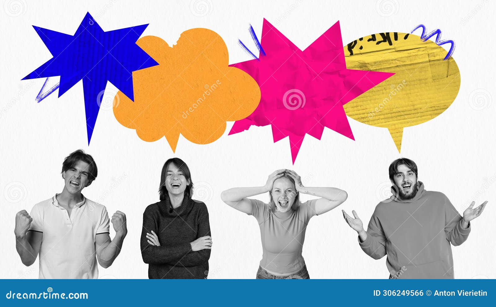 Poster. Modern Aesthetic Artwork Stock Photo - Image of pressure ...