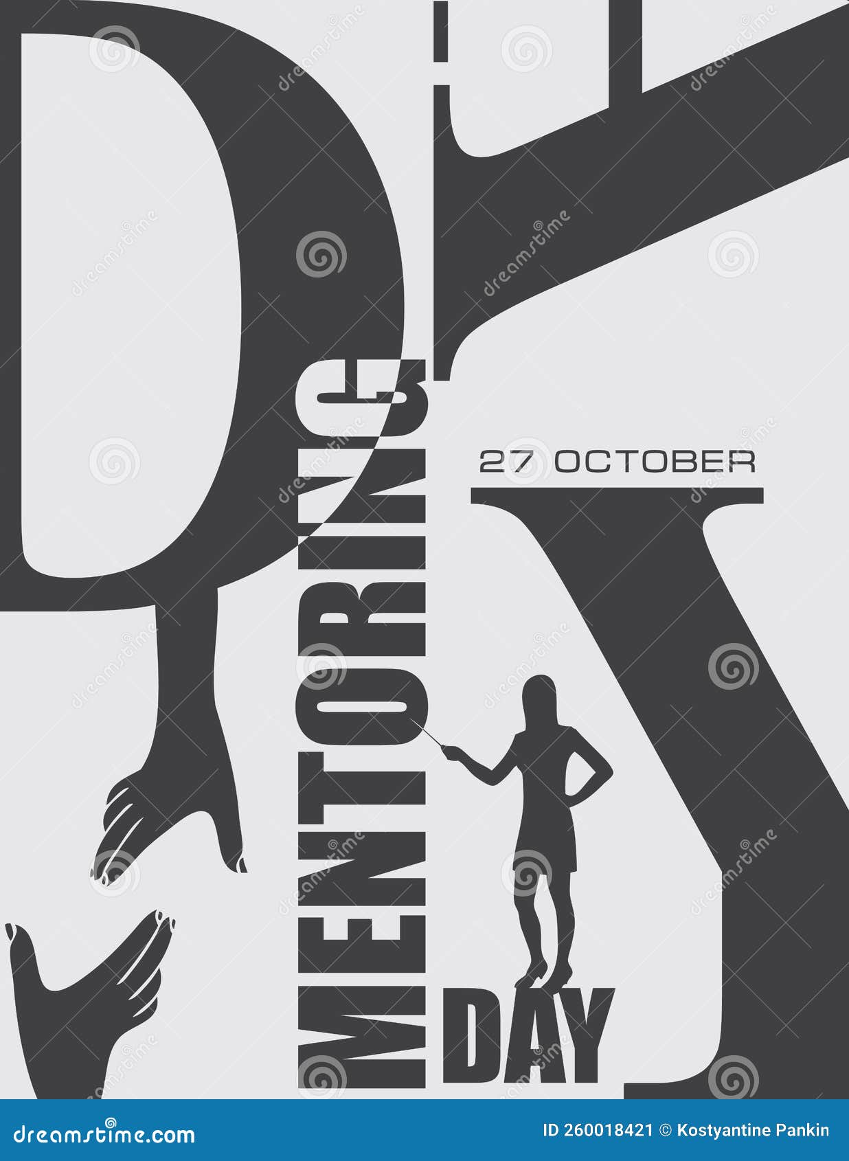 National Mentoring Month Watercolor Illustration Featuring A Mentor And ...