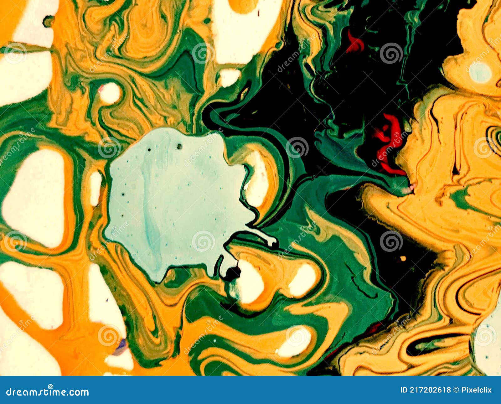 Poster Oil Paint Splash Effect. Stock Photo - Image of effect, splash ...