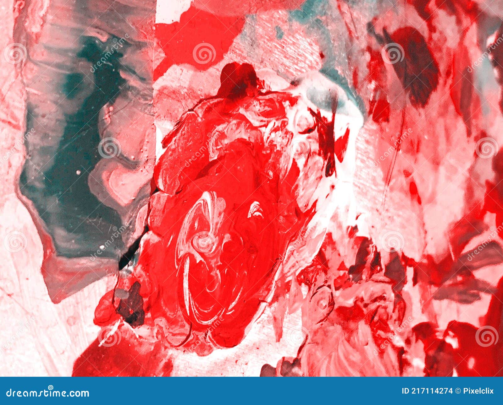 Poster Paint Effect Template for Designing Purpose. Stock Photo - Image ...