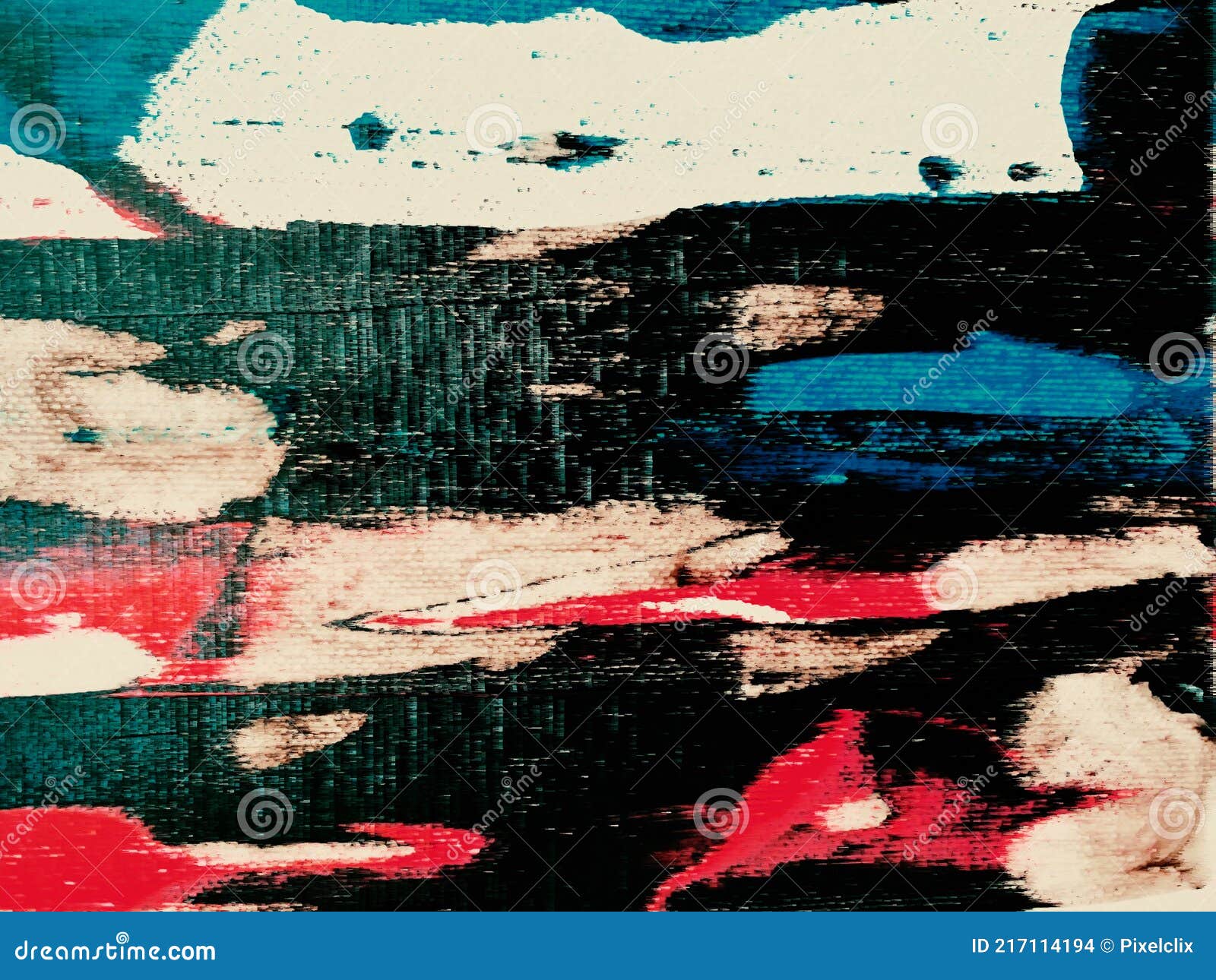 Poster Paint Effect Template for Designing Purpose. Stock Photo - Image ...