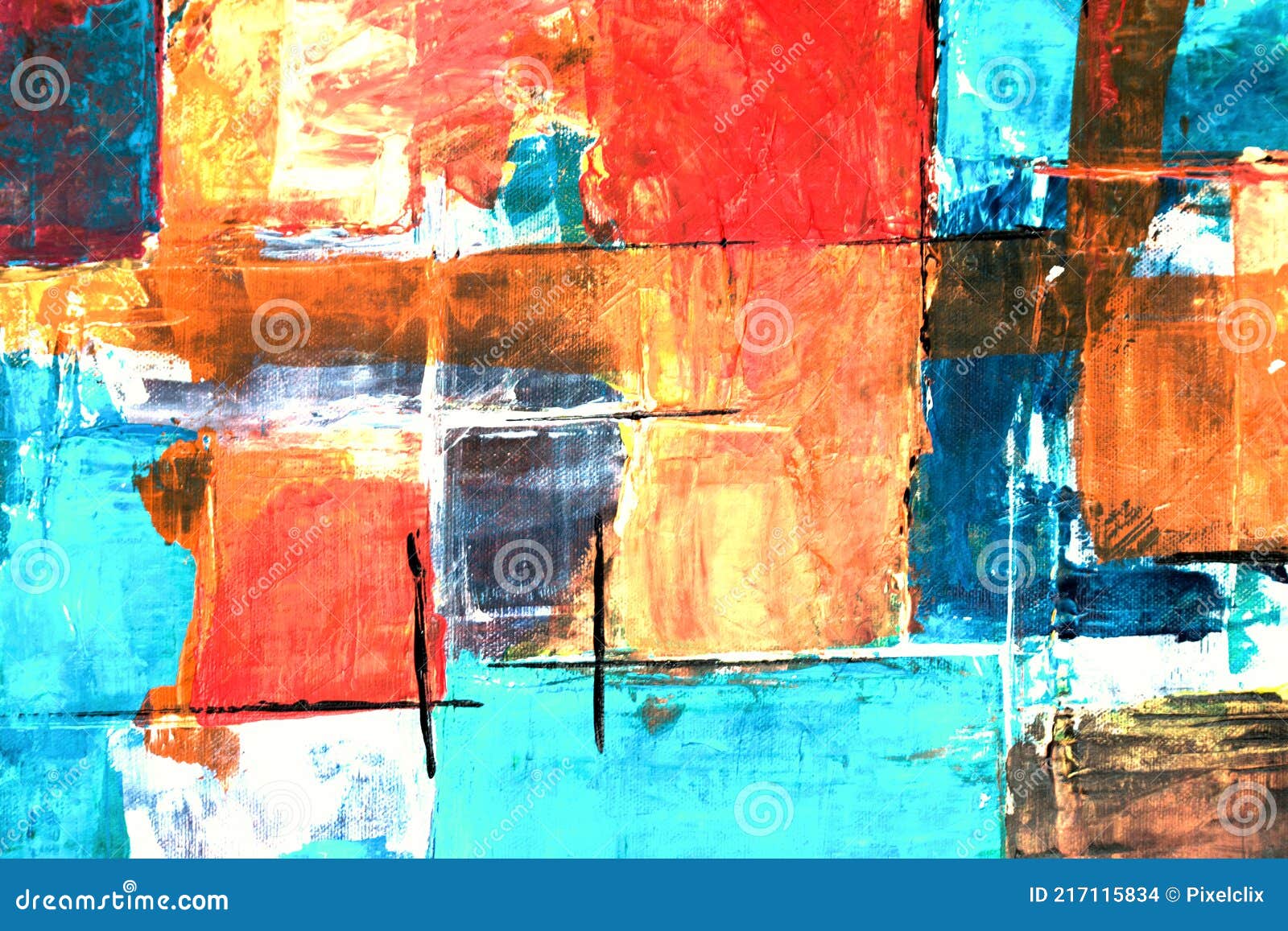 Poster Paint Effect Template for Designing Purpose. Stock Photo - Image ...