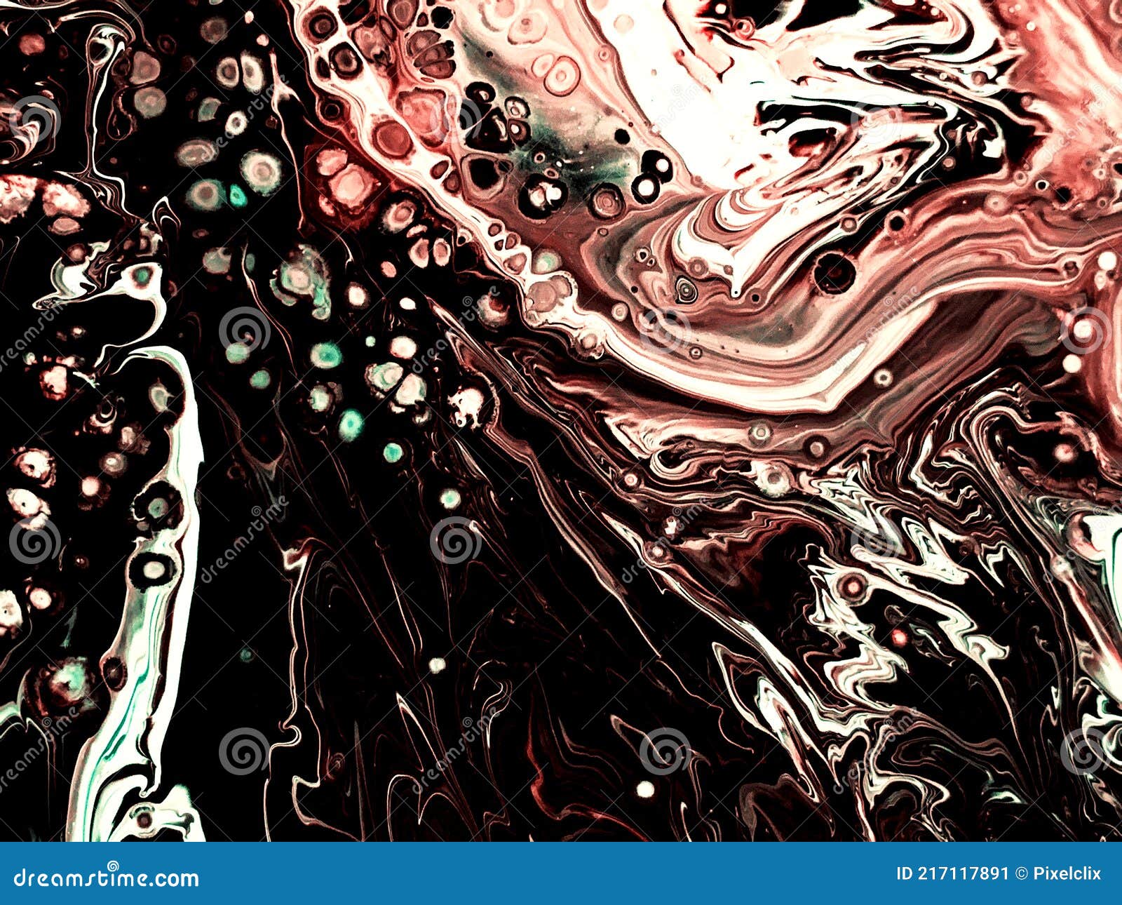 Poster Paint Effect Template for Designing Purpose. Stock Image - Image ...