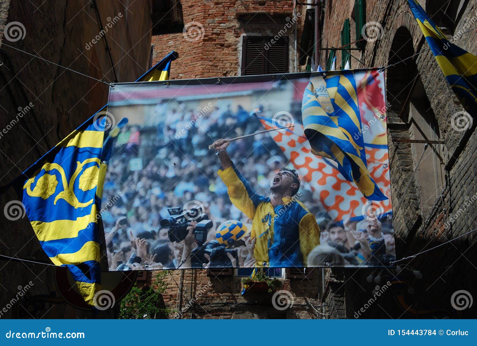 Palio di siena editorial stock image. Image of historical - 154443784