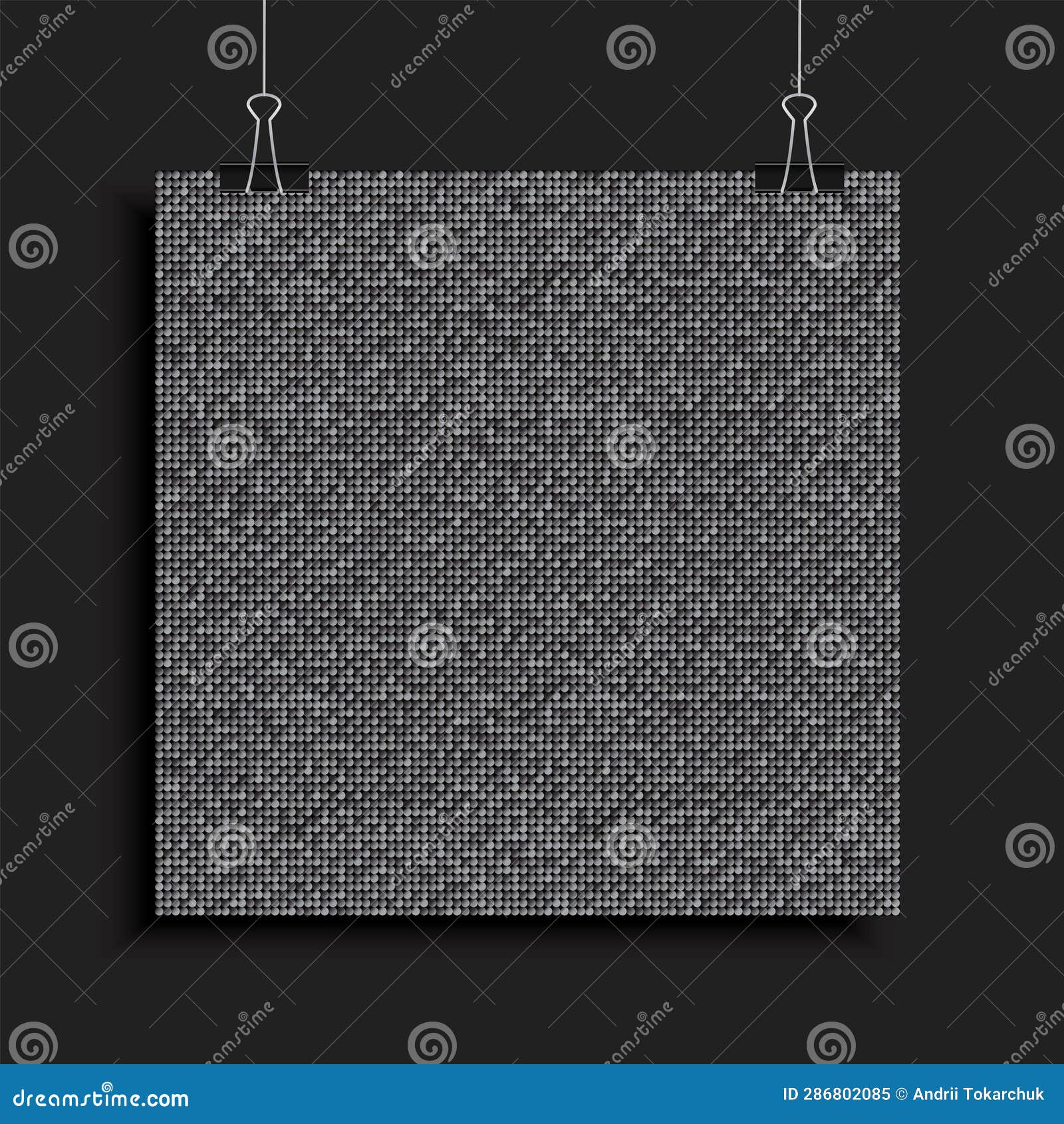 Poster from Silver Sequins, Glitters or Sparkles Stock Vector ...