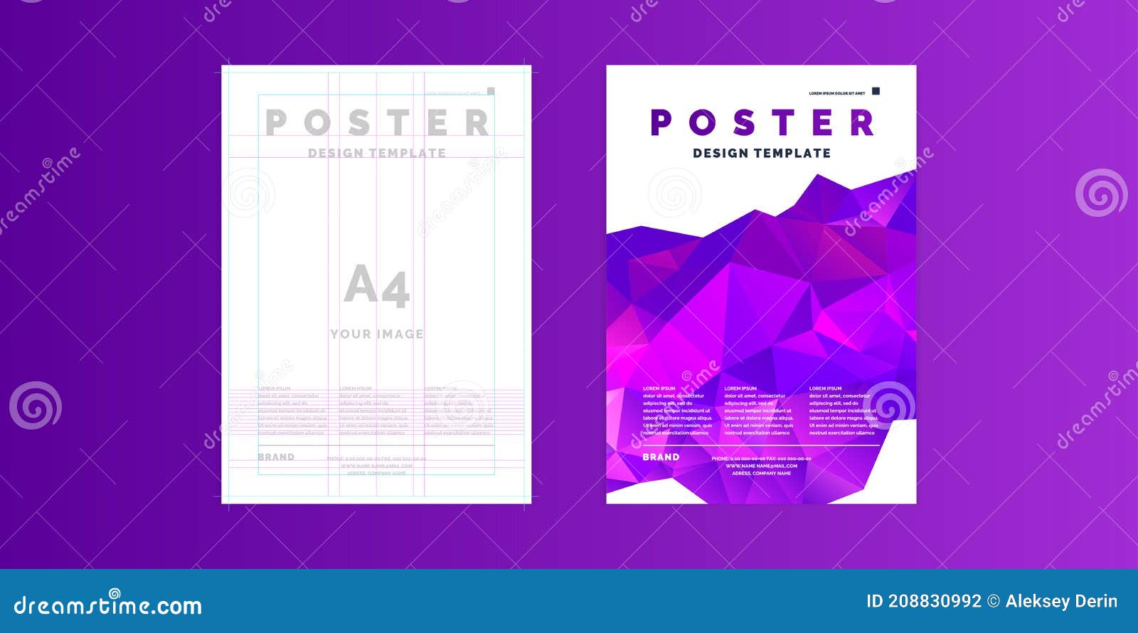 Modern Journal Mockup With Clipart-Style Art Stock Photography ...