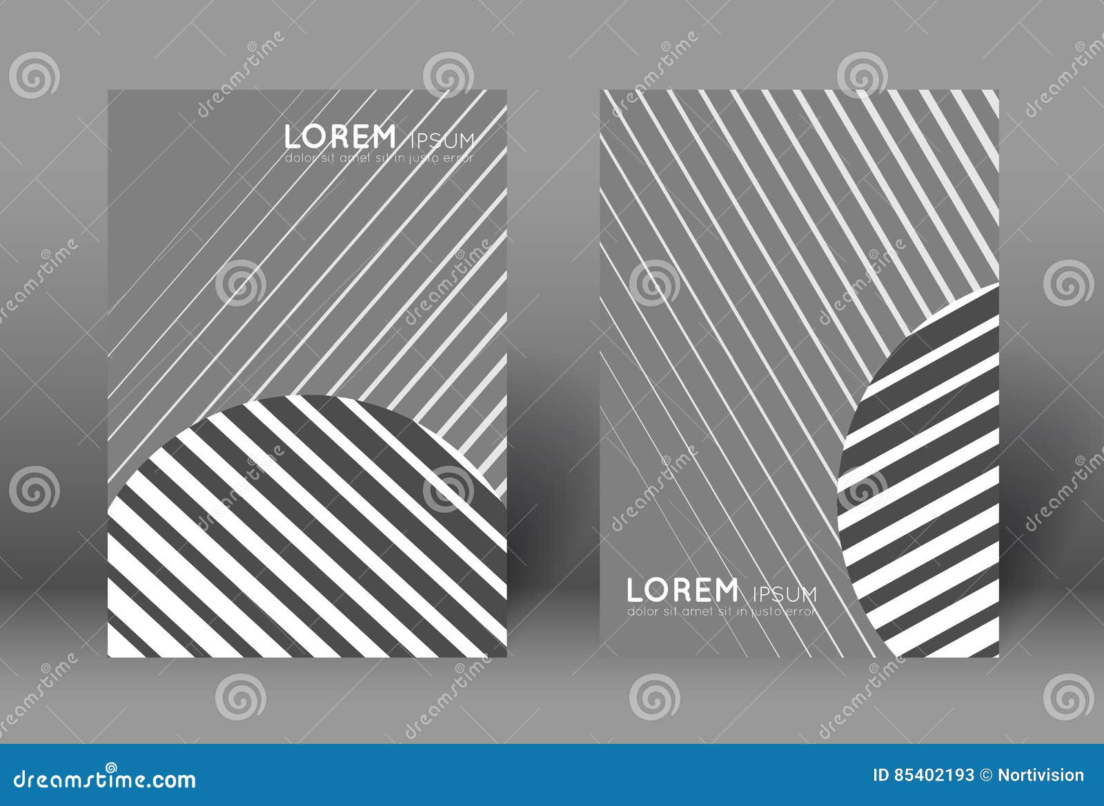 Poster Template Design Stock Vector Illustration Of Booklet 85402193