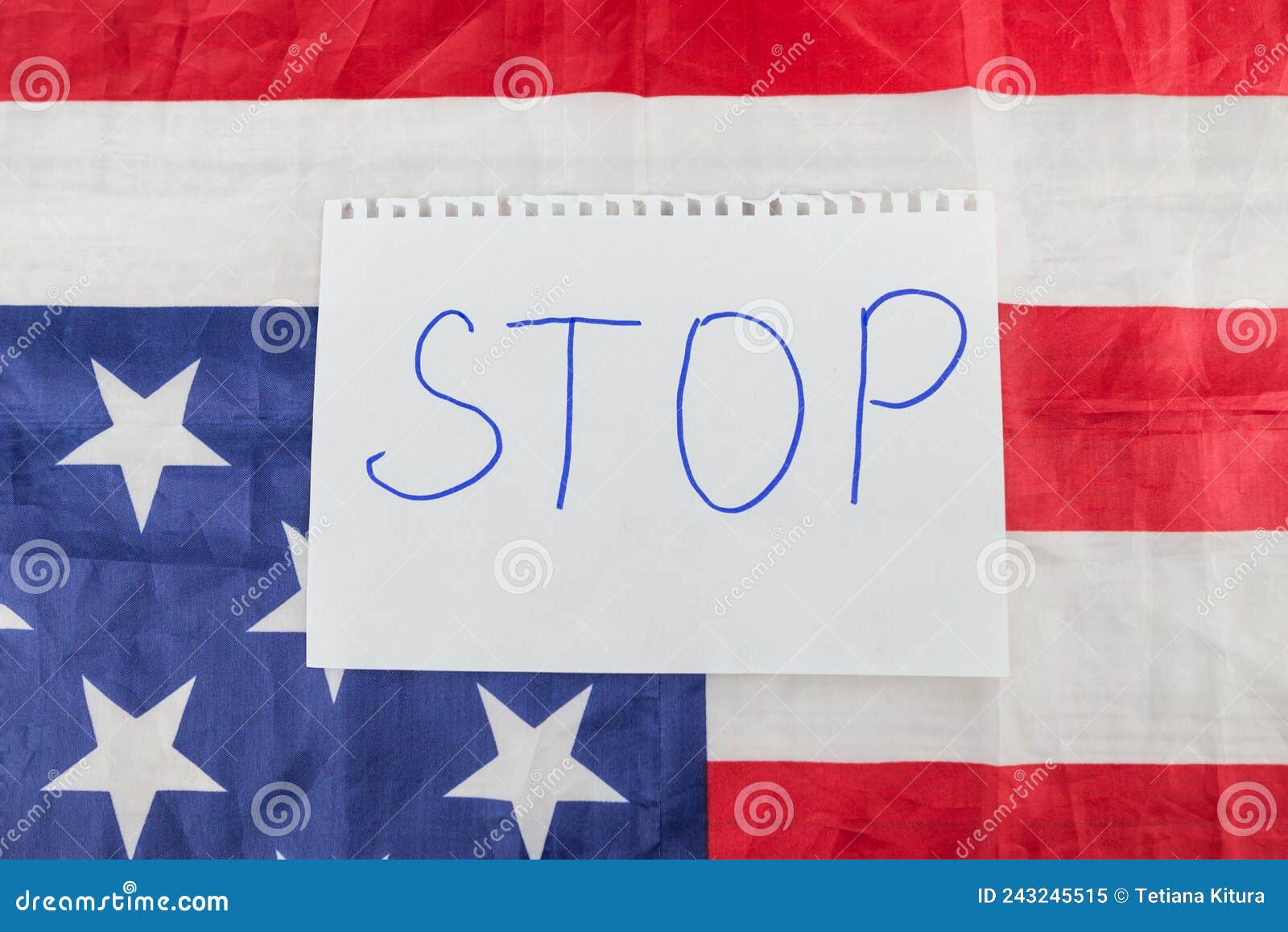 Poster with the text stock image. Image of america, background - 243245515