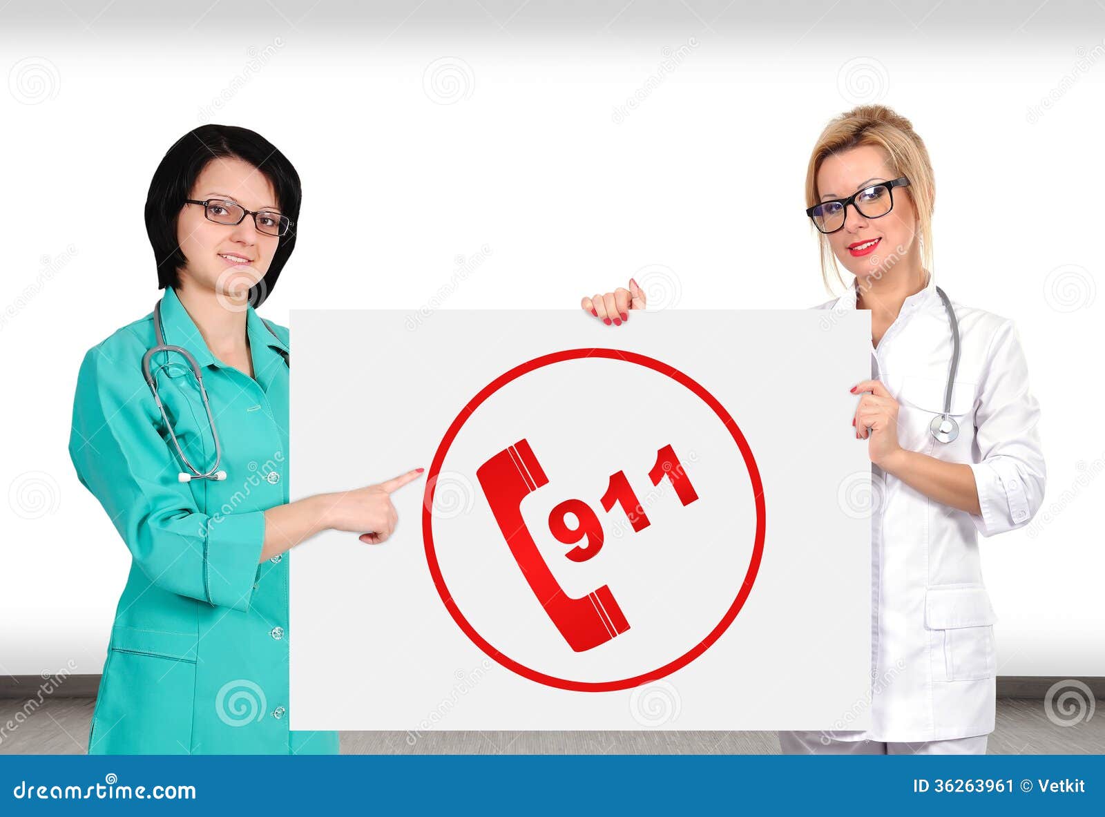 Poster with 911 stock image. Image of medical, physician - 36263961